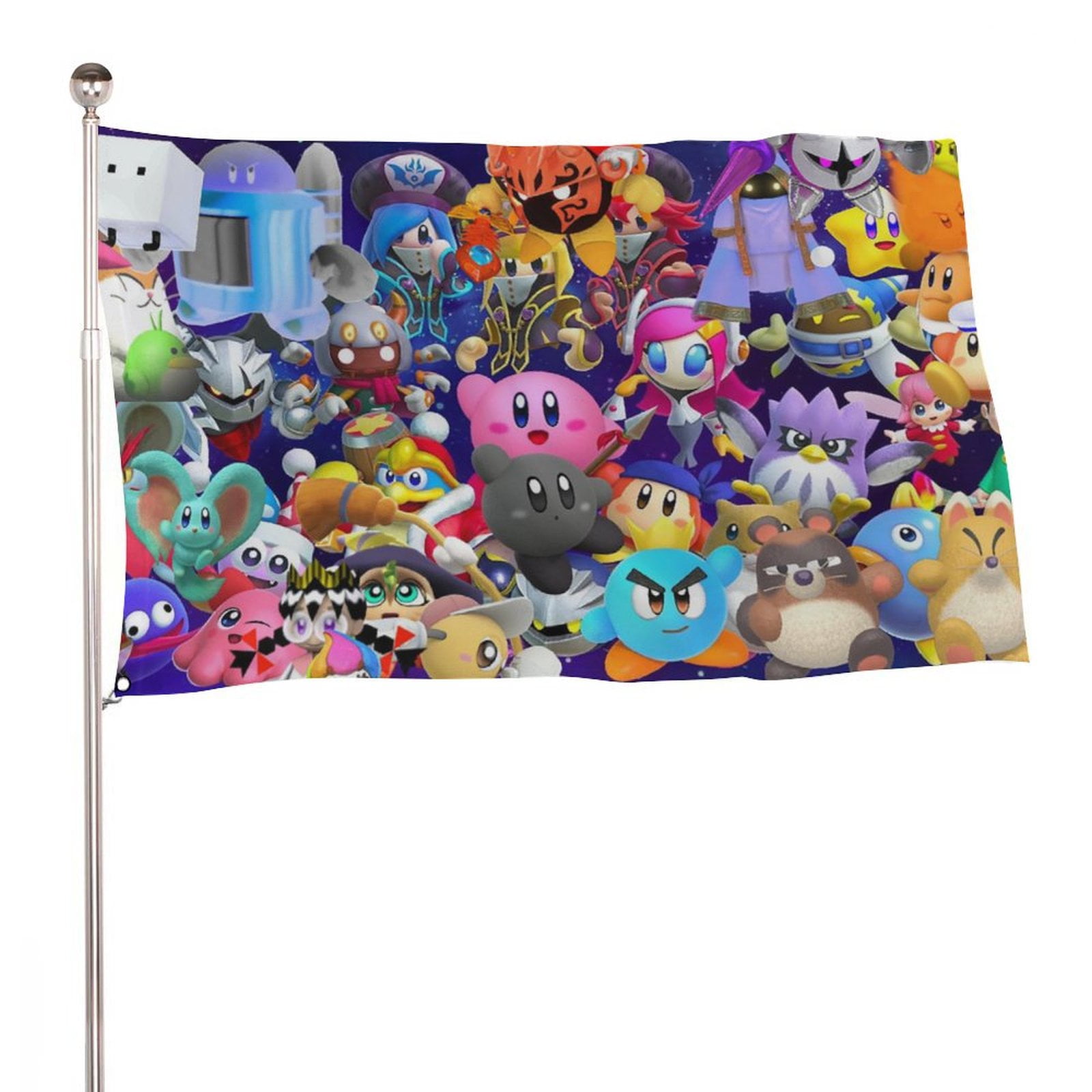 Kirby Garden Banner - Double-Sided House Outdoor Flag for Yard And Lawn ...