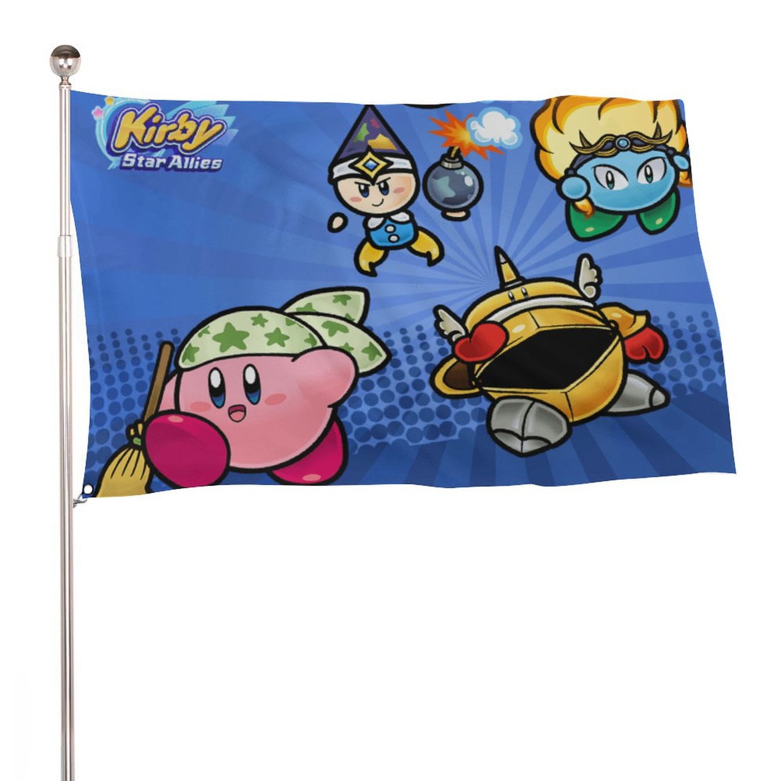 Kirby Garden Banner - Double-Sided House Outdoor Flag for Yard And Lawn ...