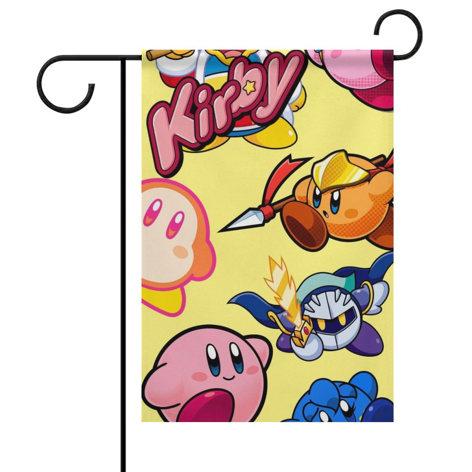 Kirby Garden Banner - Double-Sided House Outdoor Flag for Yard And Lawn ...