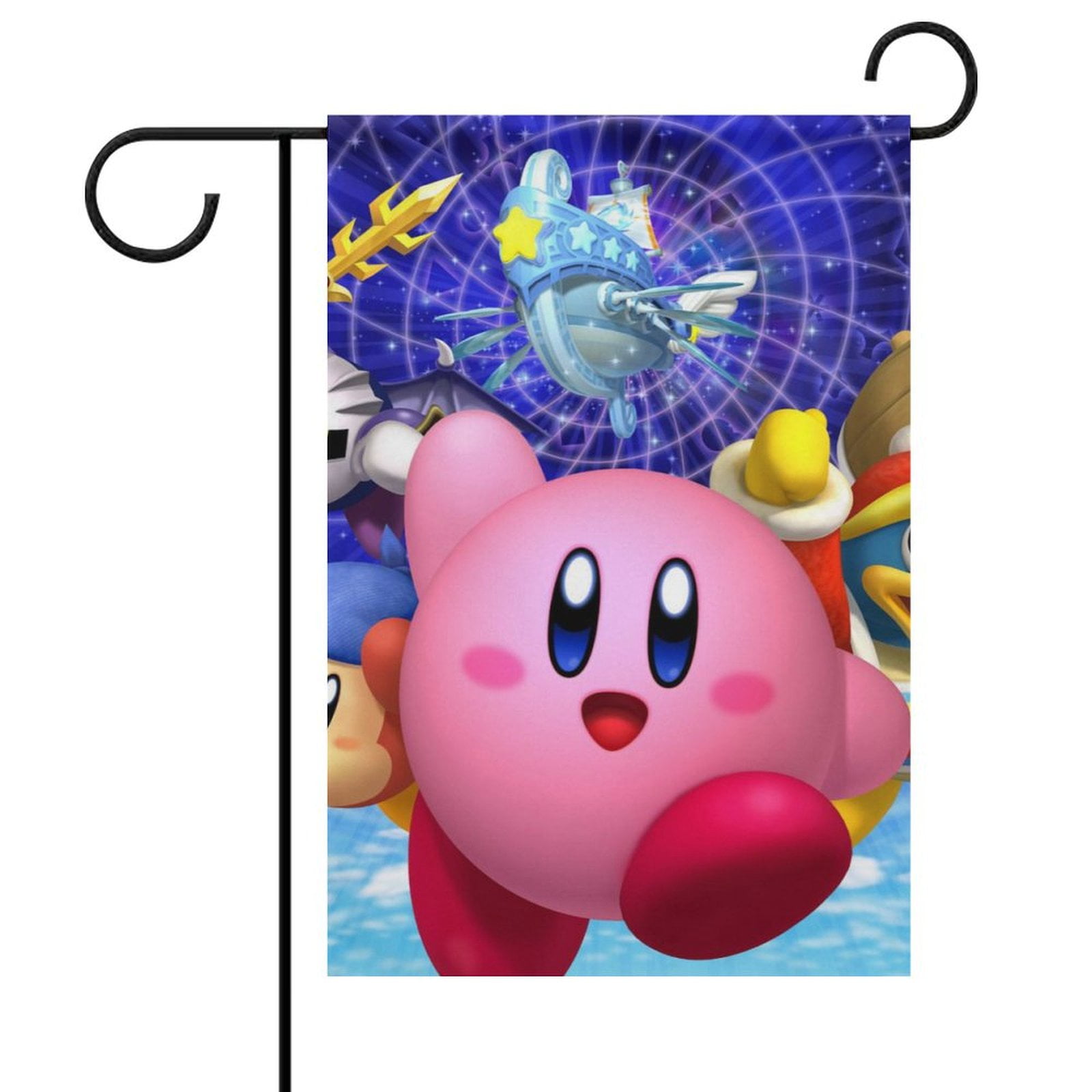 Kirby Garden Banner - Double-Sided House Outdoor Flag for Yard And Lawn ...