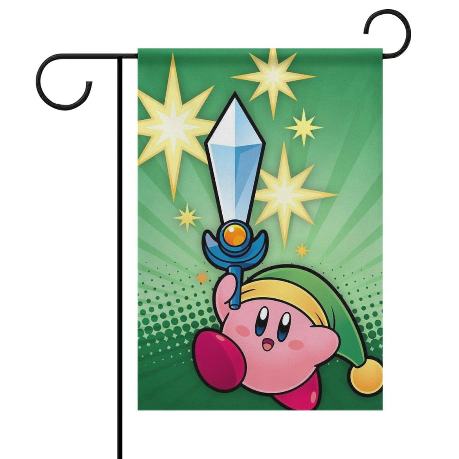 Kirby Garden Banner - Double-Sided House Outdoor Flag for Yard And Lawn ...