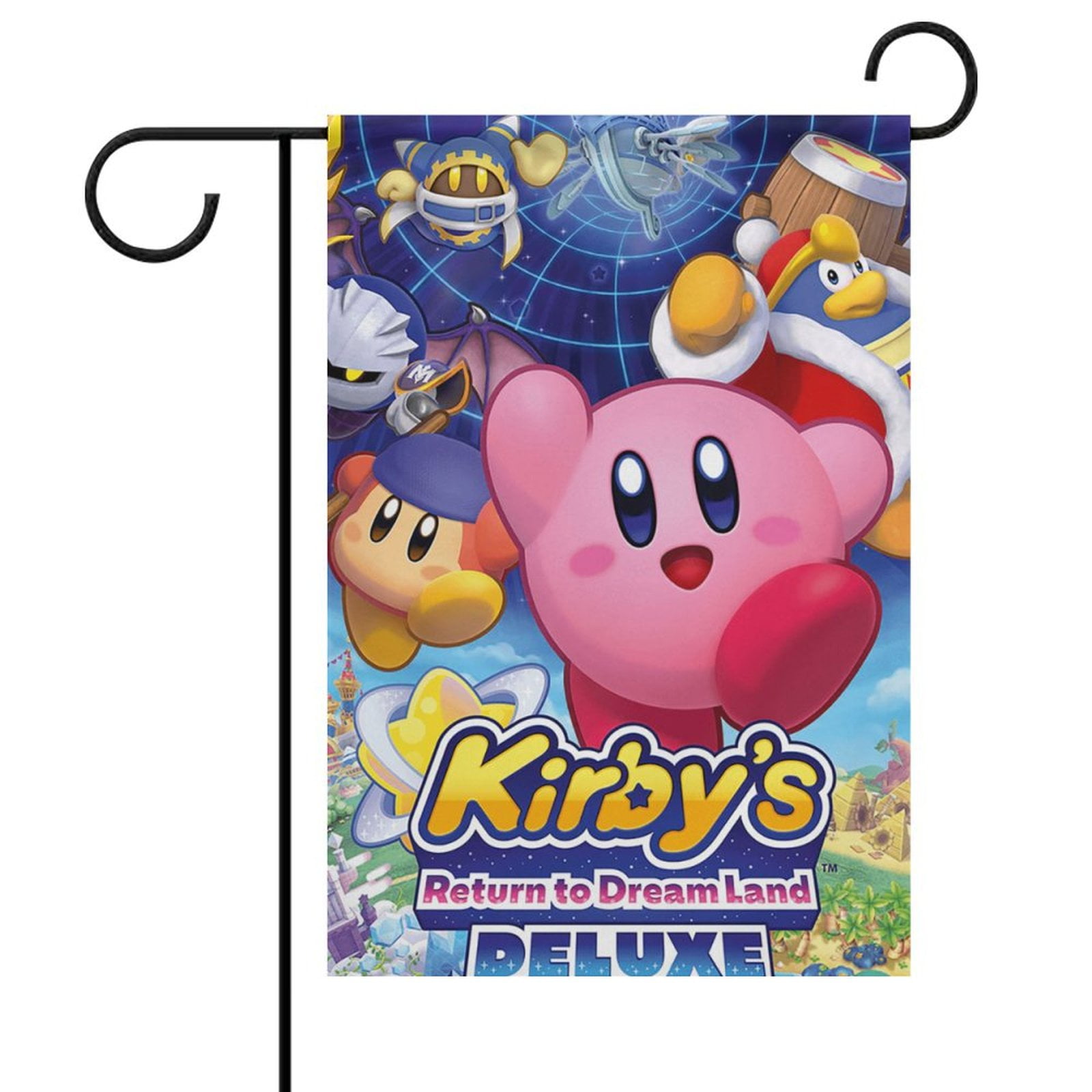 Kirby Garden Banner - Double-Sided House Outdoor Flag for Yard And Lawn ...