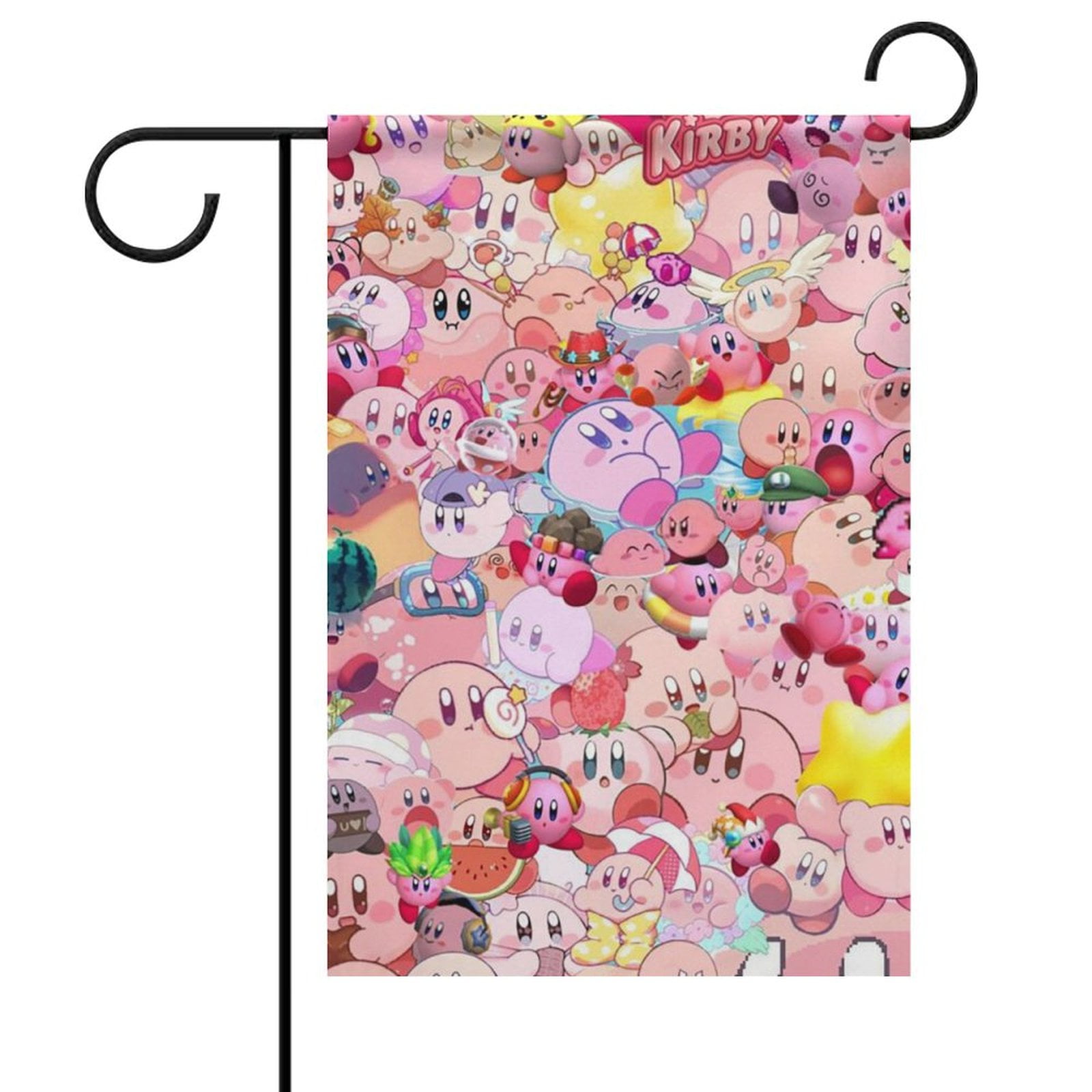 Kirby Garden Banner - Double-Sided House Outdoor Flag for Yard And Lawn ...