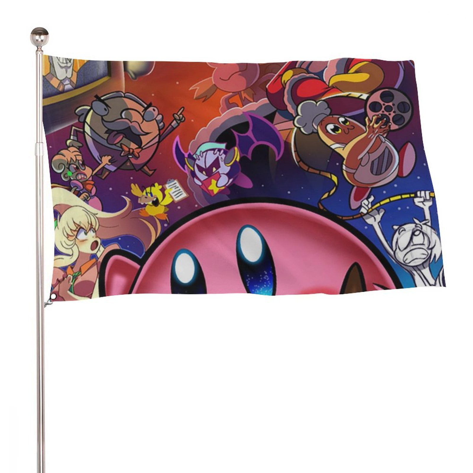 Kirby Garden Banner - House Outdoor Flag for Yard And Lawn Decoration ...