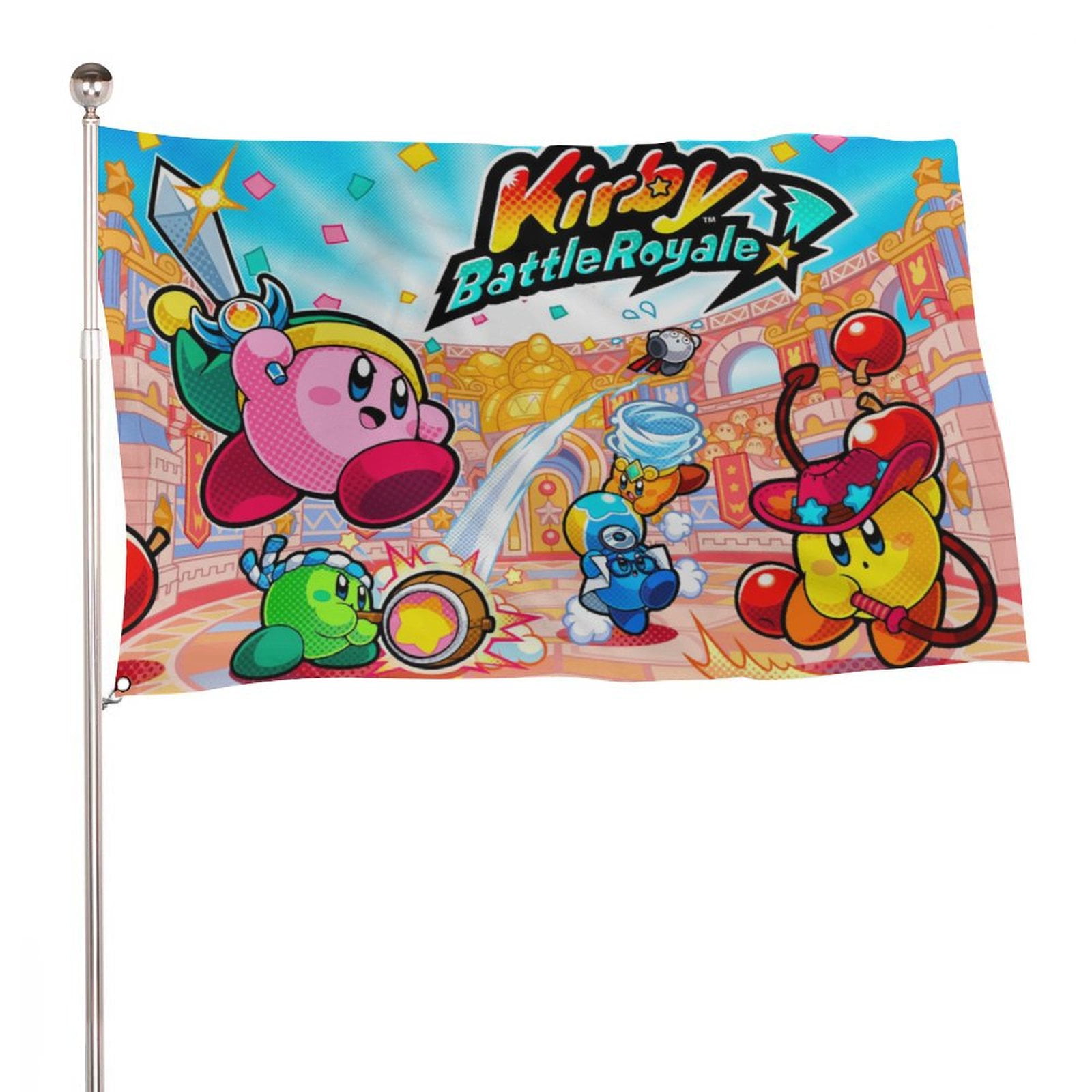 Kirby Garden Banner - House Outdoor Flag for Yard And Lawn Decoration ...