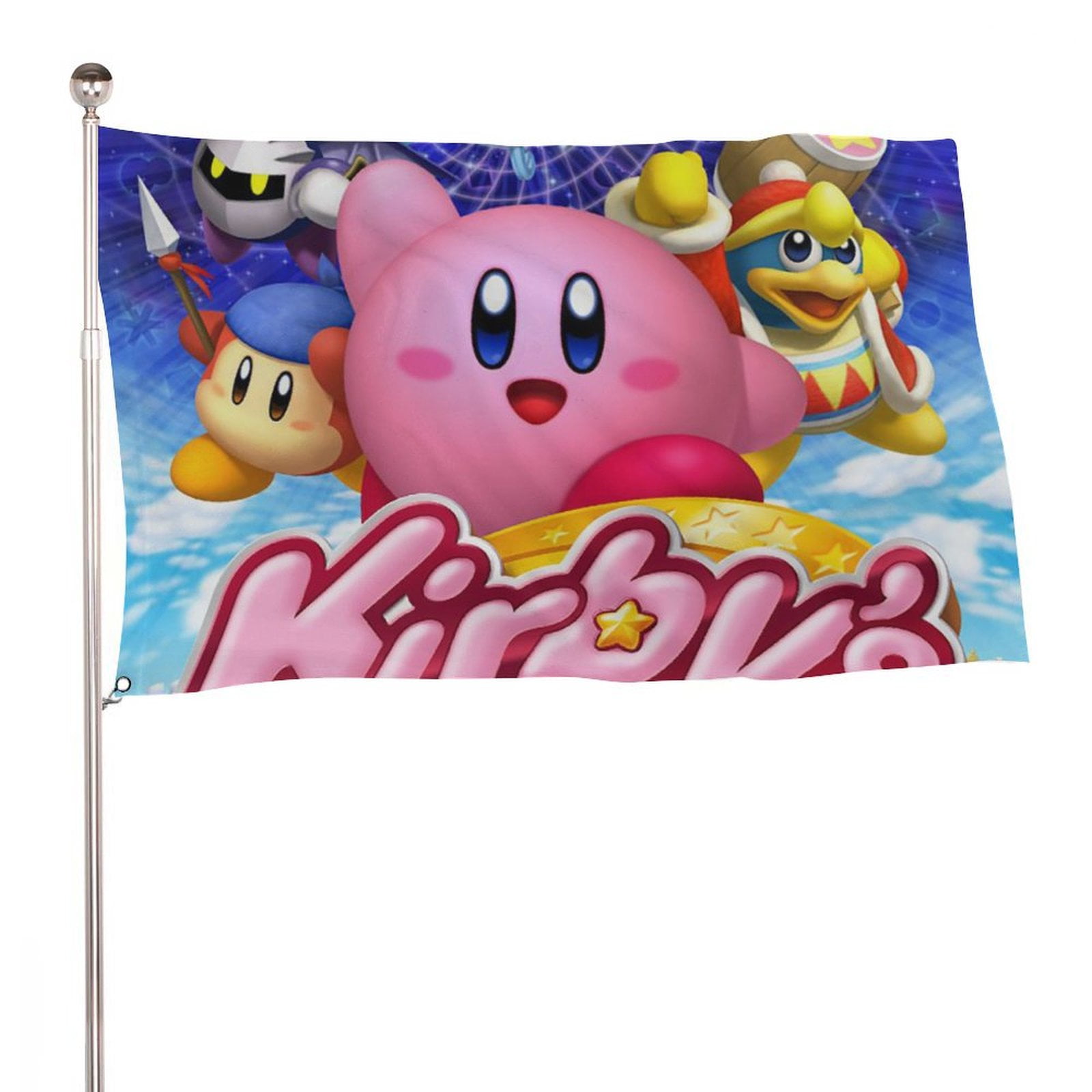 Kirby Garden Banner - House Outdoor Flag for Yard And Lawn Decoration ...