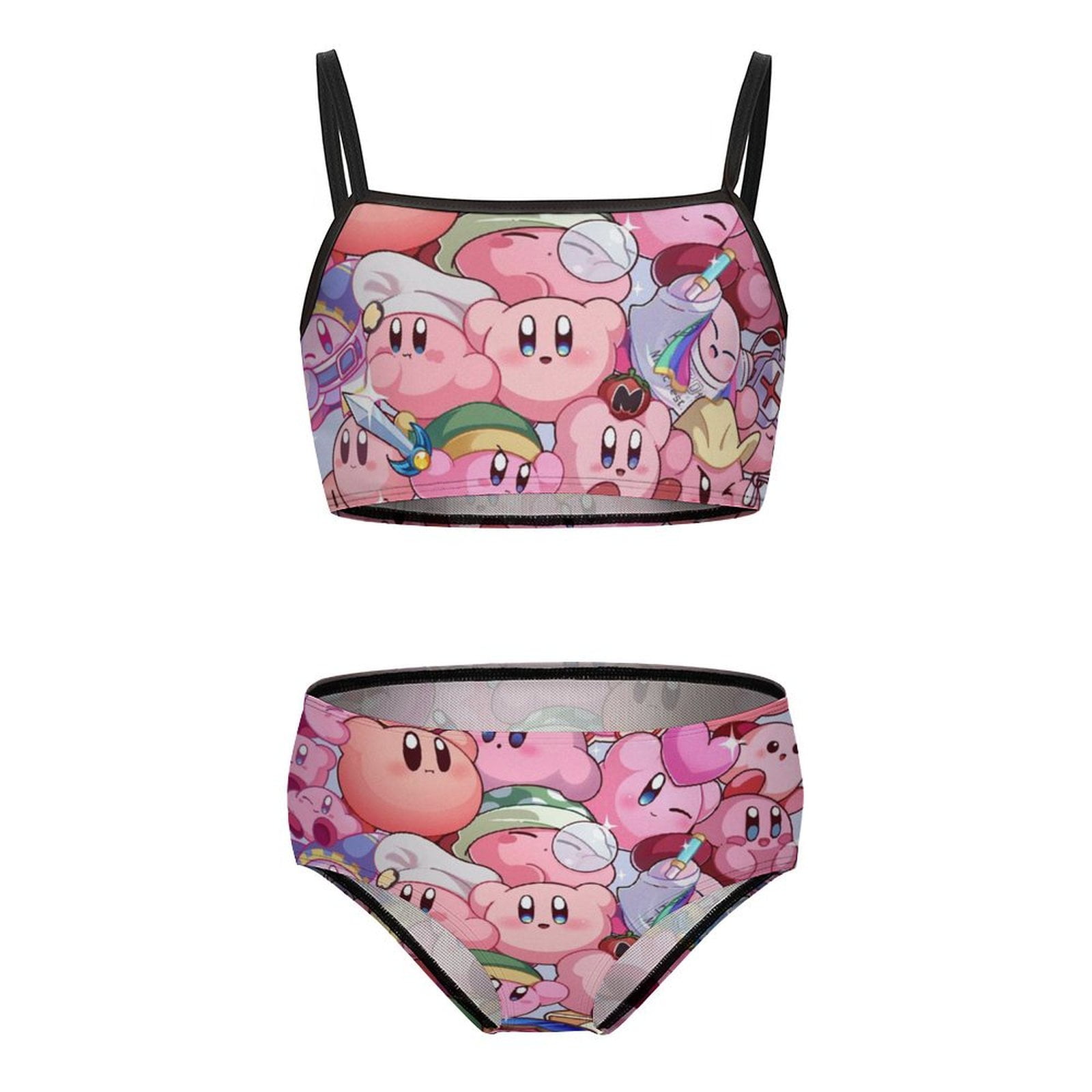 Kirby Girls Bikini Swimsuits Two-piece Beach Bathing Suit Swimwear 8 ...