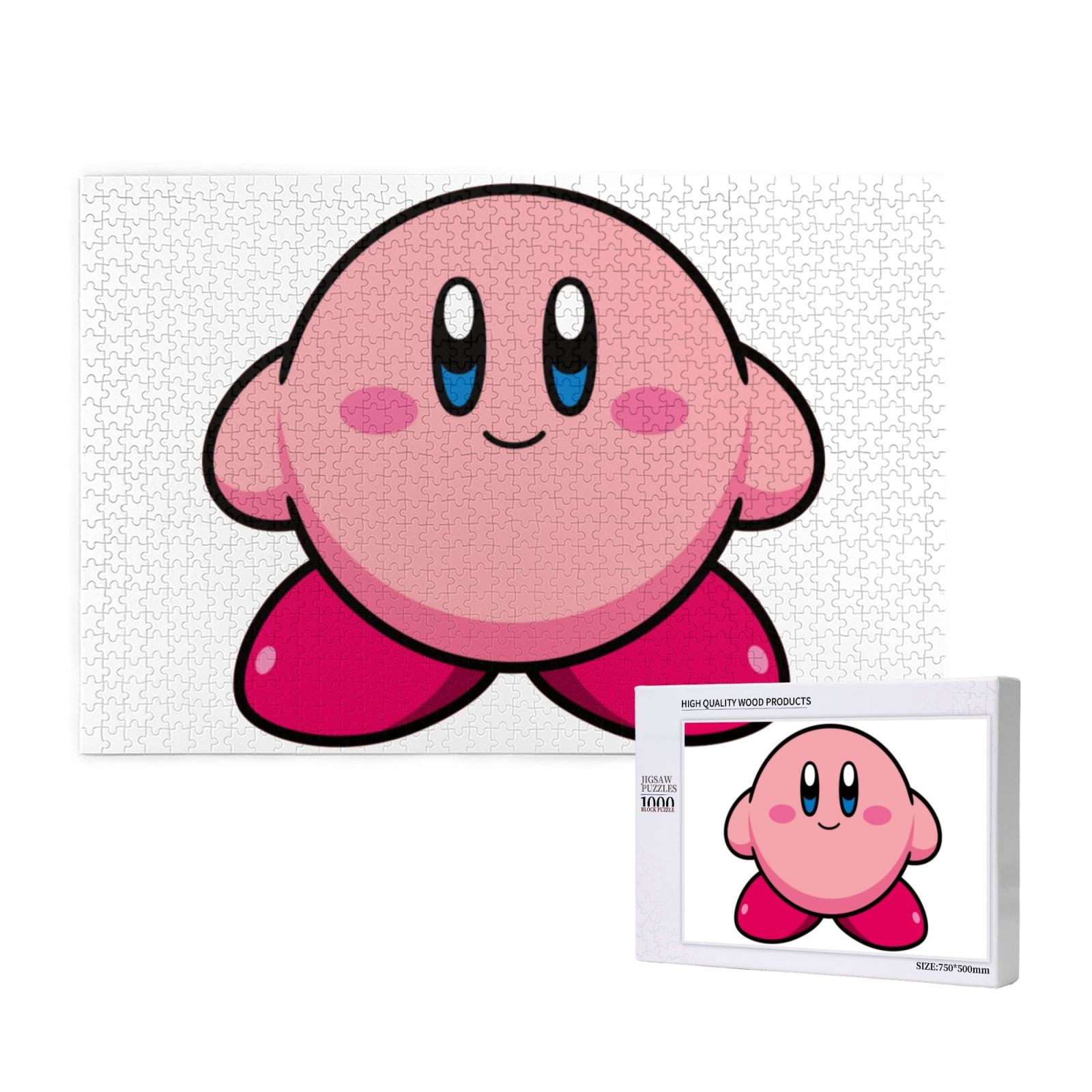 Kirby Jigsaw Puzzle 1000 Piece Wooden Puzzle Family Decorations, Wall ...