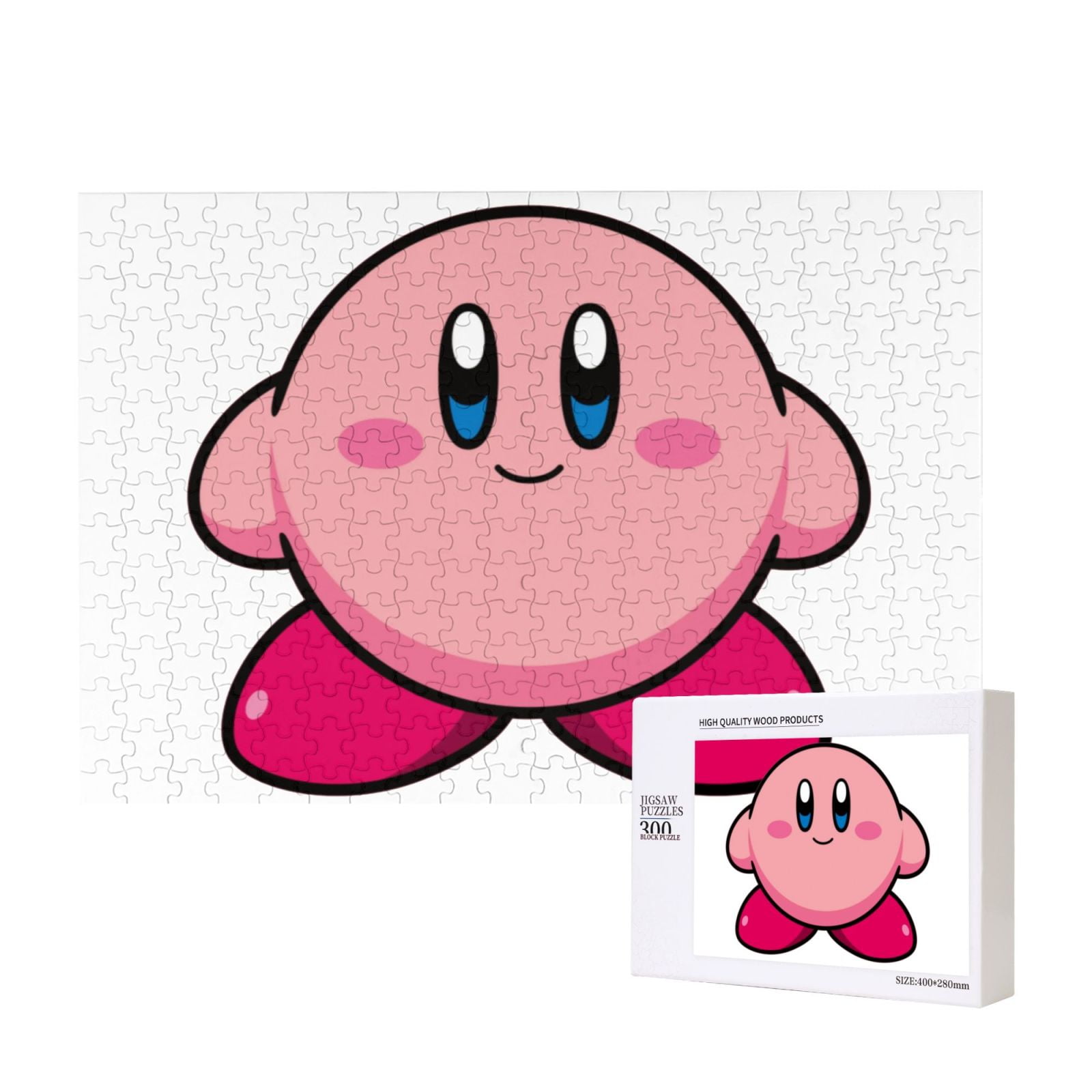 Kirby Jigsaw Puzzle 300 Piece Wooden Puzzle Family Decorations, Wall ...