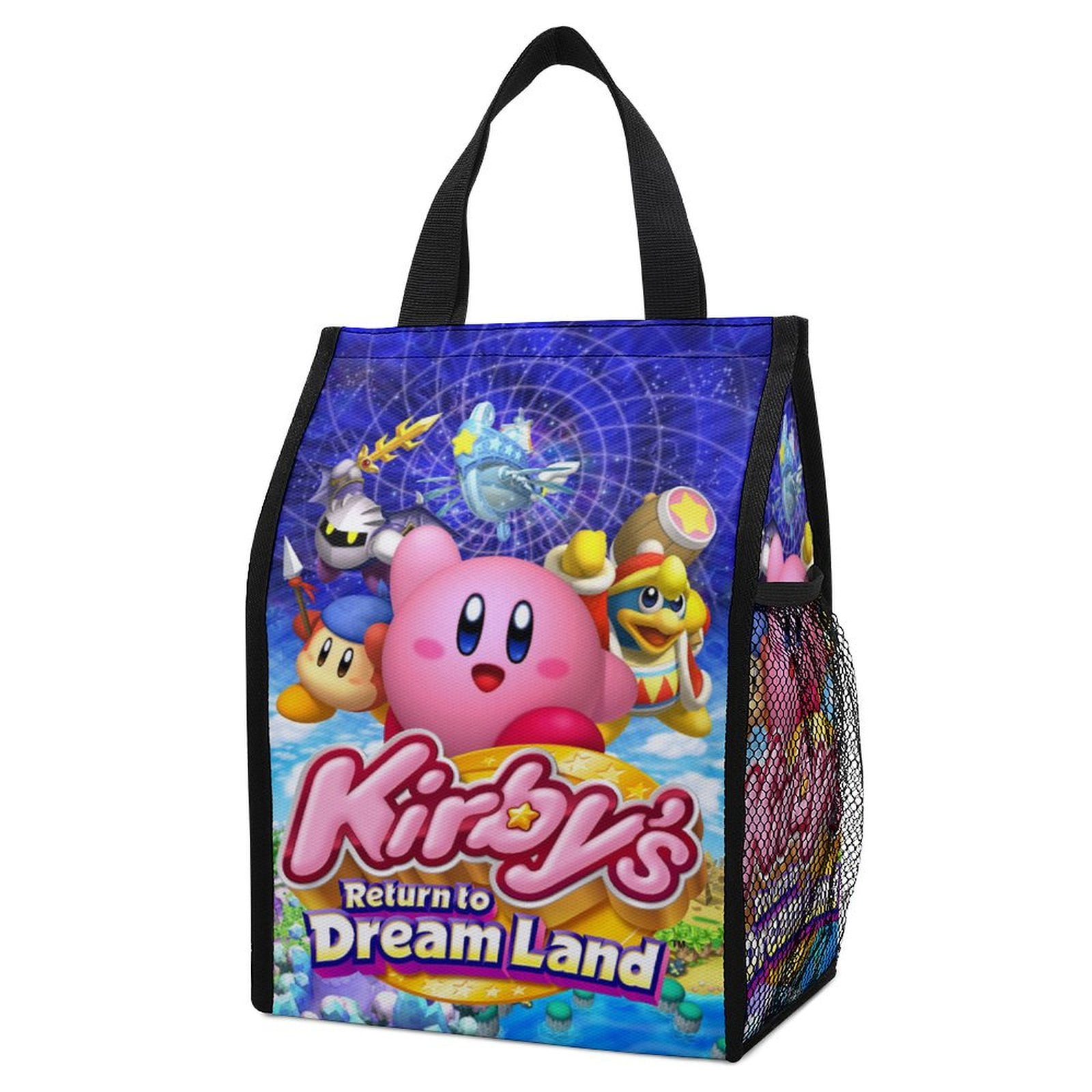 Kirby Lunch Bag Insulated, Lunch Box Bag Reusable Lunch Tote Bag, Lunch ...