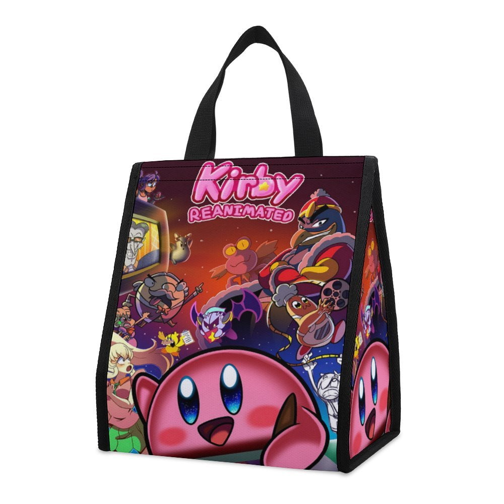 Kirby Lunch Bag, Insulated Lunch Box Large Capacity Reusable Insulated ...