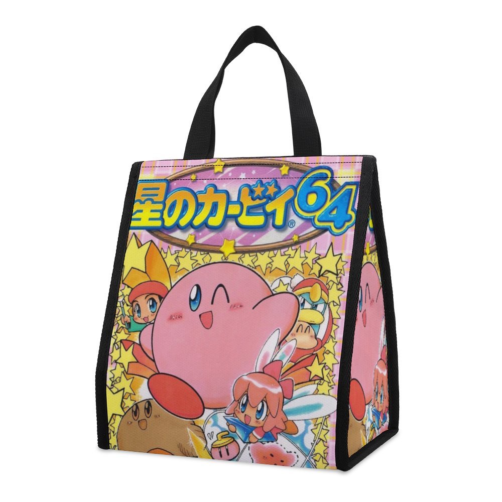 Kirby Lunch Bag, Insulated Lunch Box Large Capacity Reusable Insulated ...