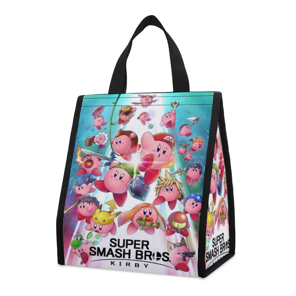 Kirby Lunch Bag, Insulated Lunch Box Large Capacity Reusable Insulated ...