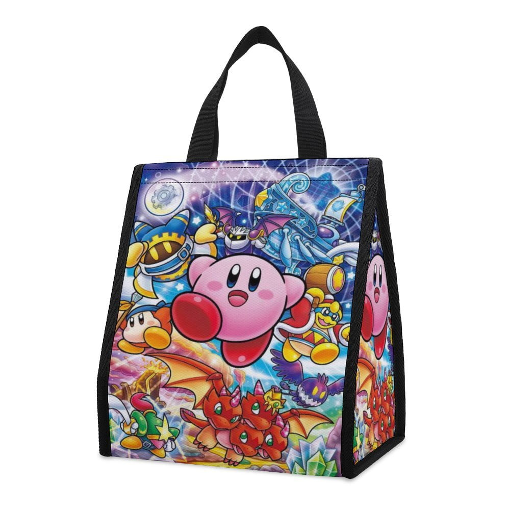 Kirby Lunch Bag, Insulated Lunch Box Large Capacity Reusable Insulated ...