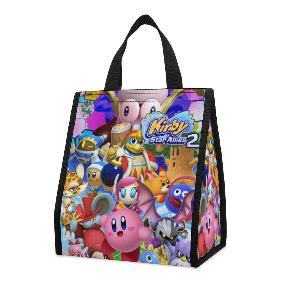 Kirby Lunch Bag, Insulated Lunch Box Large Capacity Reusable Insulated ...