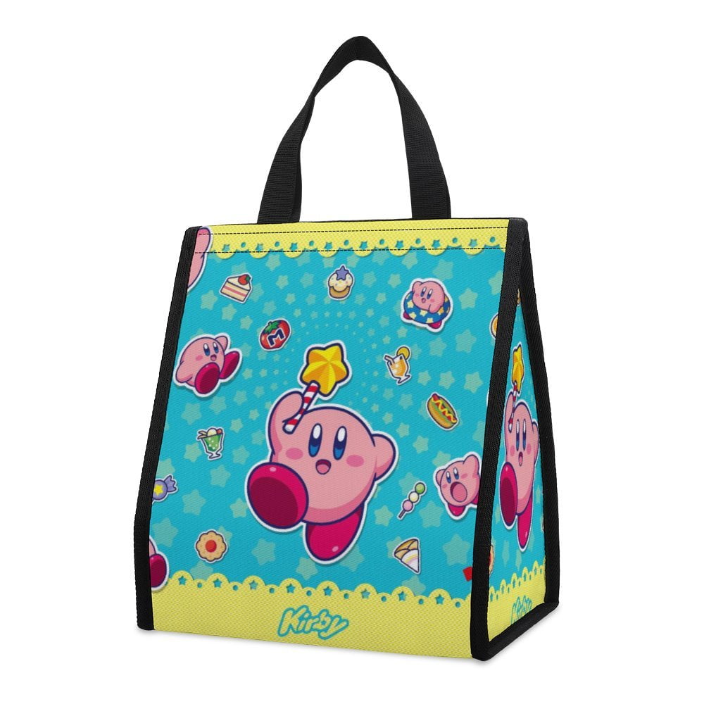 Kirby Lunch Bag, Insulated Lunch Box Large Capacity Reusable Insulated ...