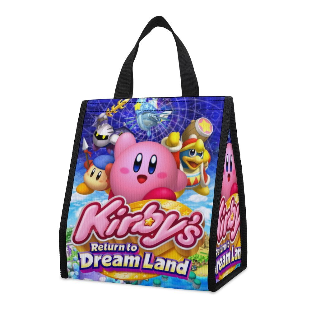 Kirby Lunch Bag, Insulated Lunch Box Large Capacity Reusable Insulated ...