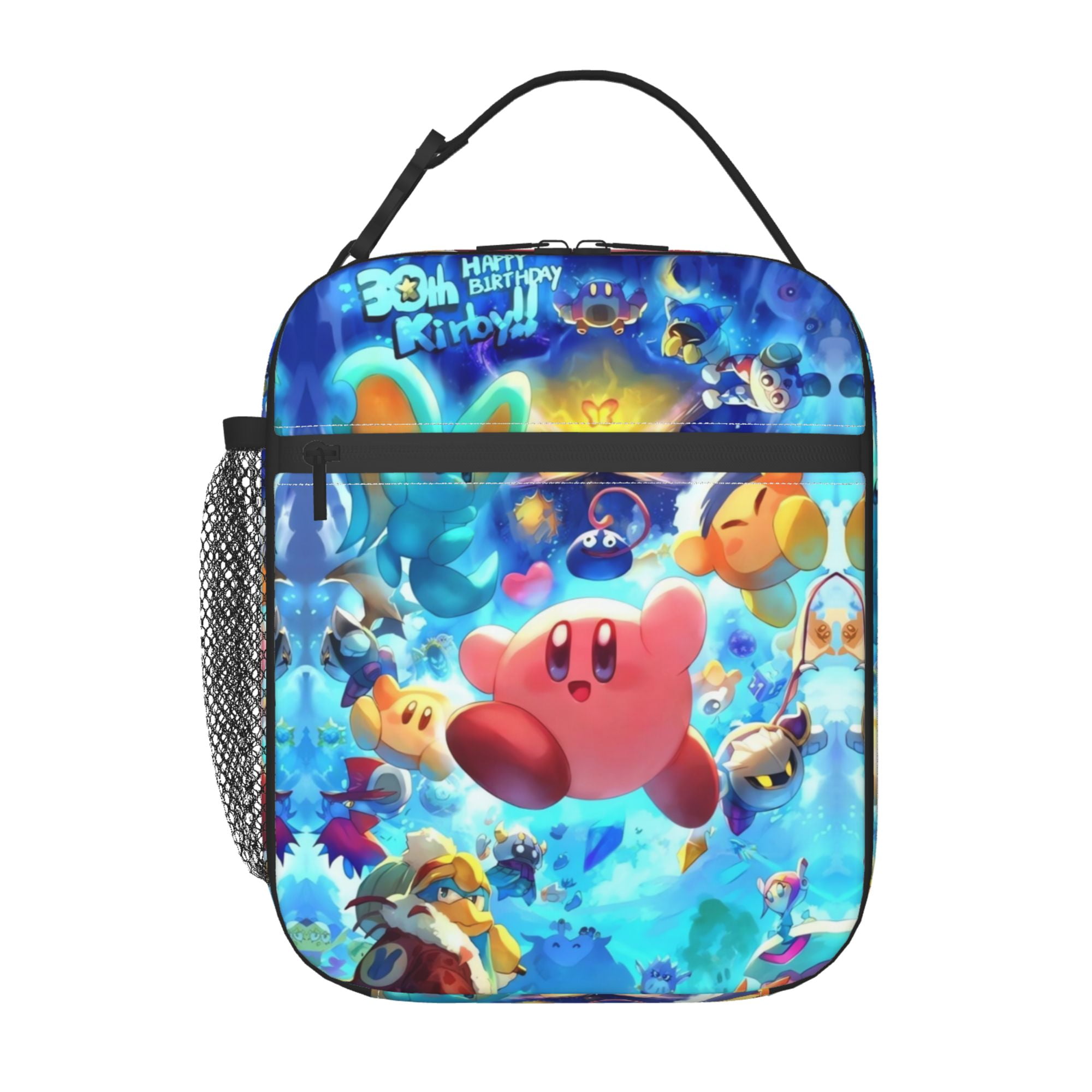 Kirby Lunch Bag Insulated Portable Reusable Cute Rubber Ducks Lunch Box ...