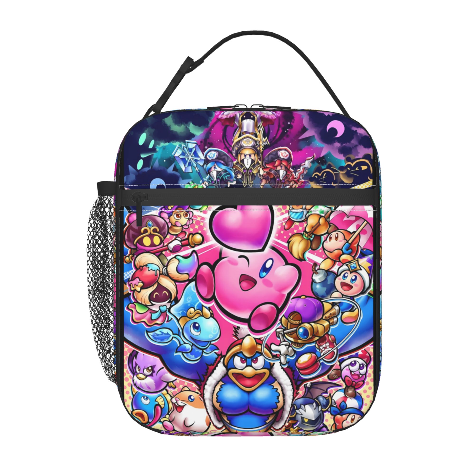 Kirby Lunch Bag Insulated Portable Reusable Cute Rubber Ducks Lunch Box ...