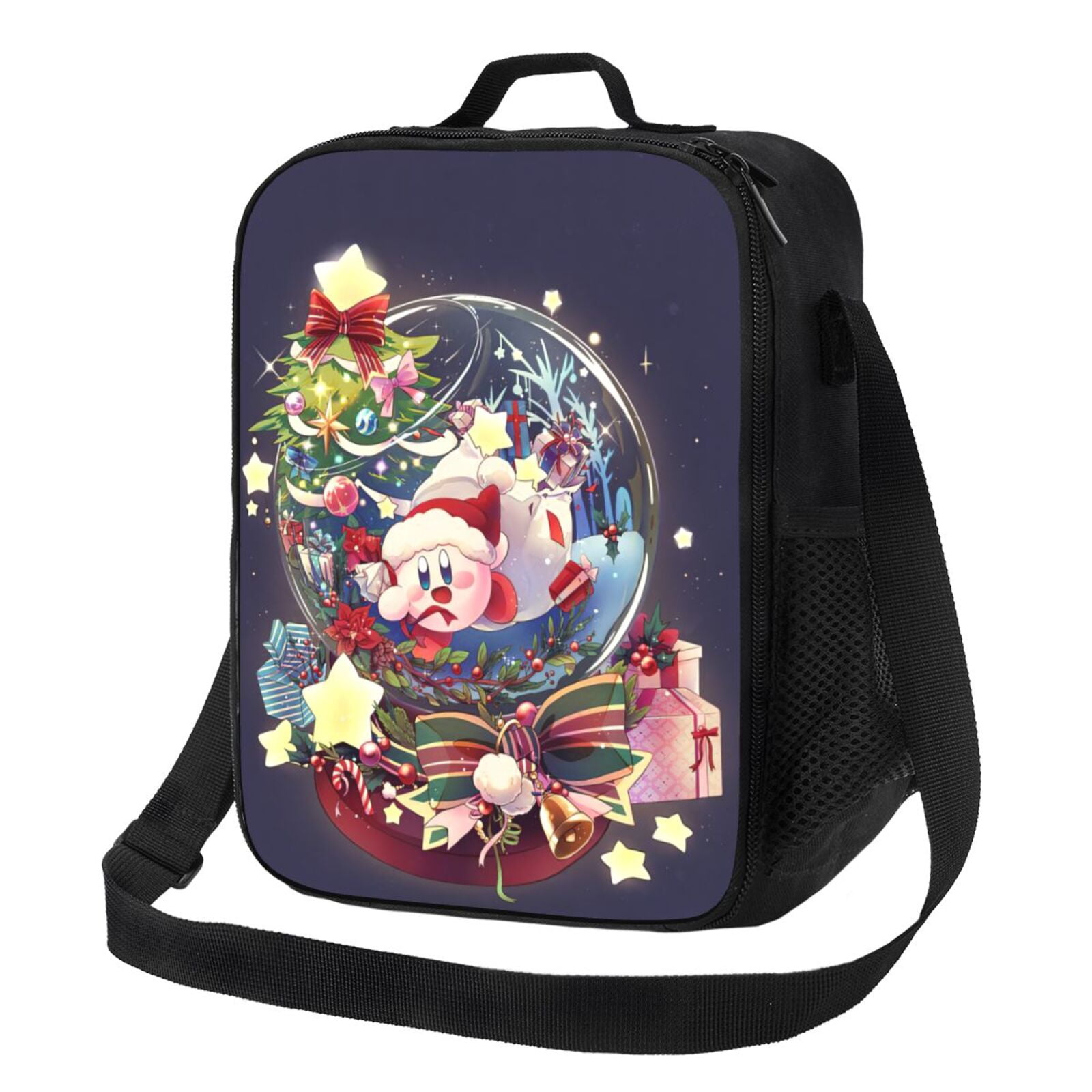 Kirby Lunch Bag Insulated Thermal Boxes with Shoulder Strap & Handle ...