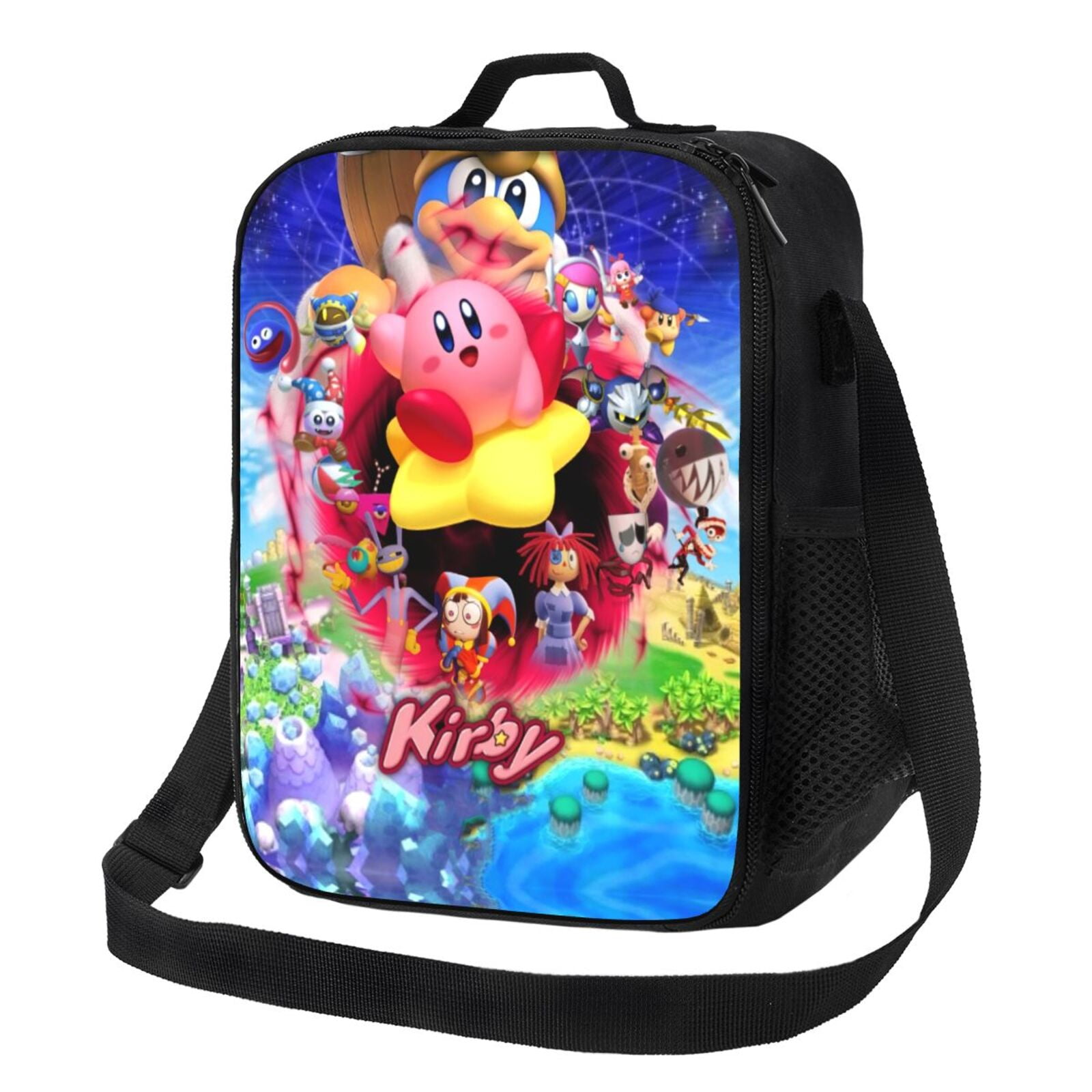 Kirby Lunch Bag Insulated Thermal Boxes with Shoulder Strap & Handle ...