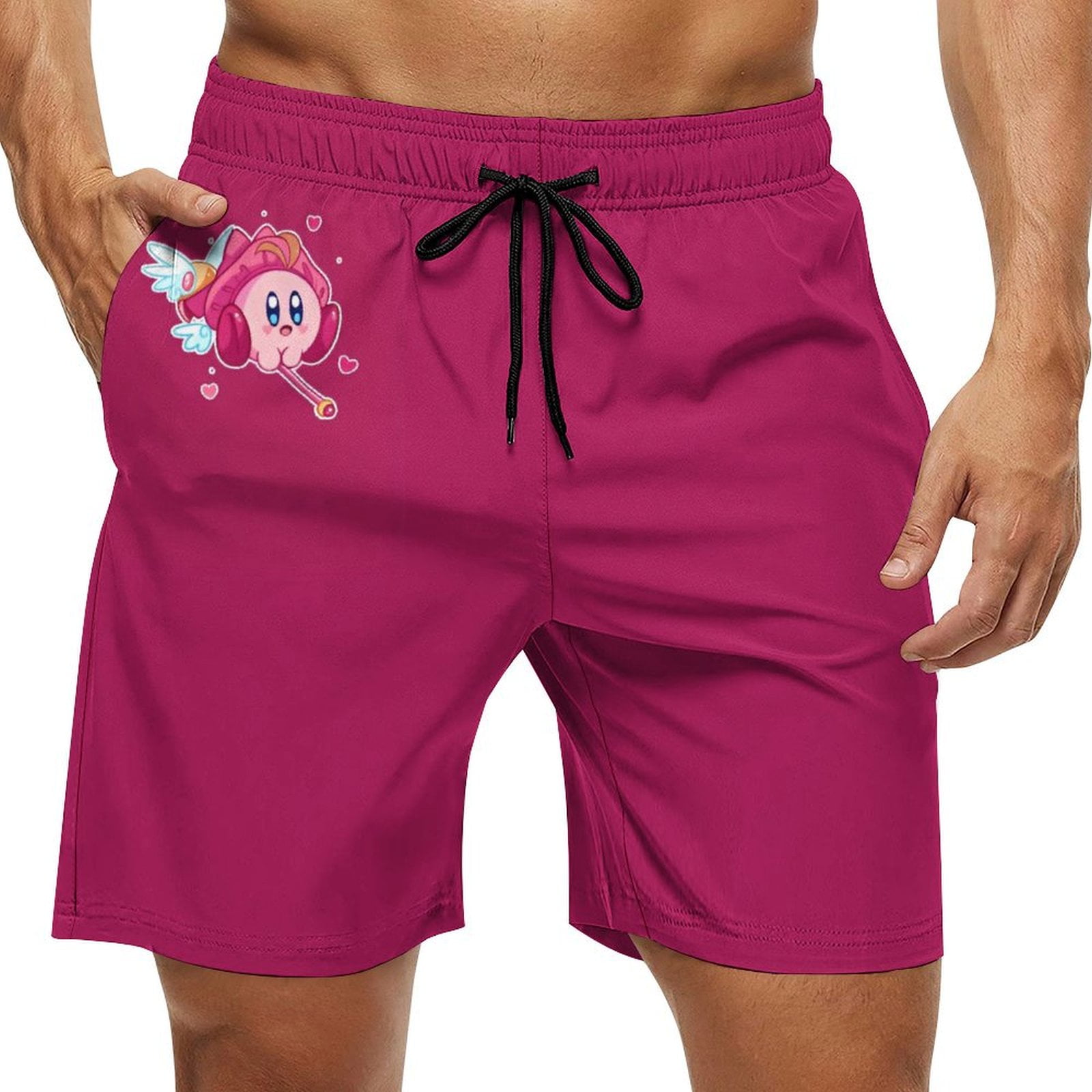 Kirby Men's Quick Dry Swim Shorts with Mesh Lining Loose - Fit, Summer ...