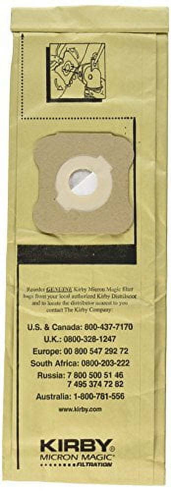 Kirby Micron Magic Vacuum Bags Sentria Ultimate Diamond G6 G5 G4 G3 ...