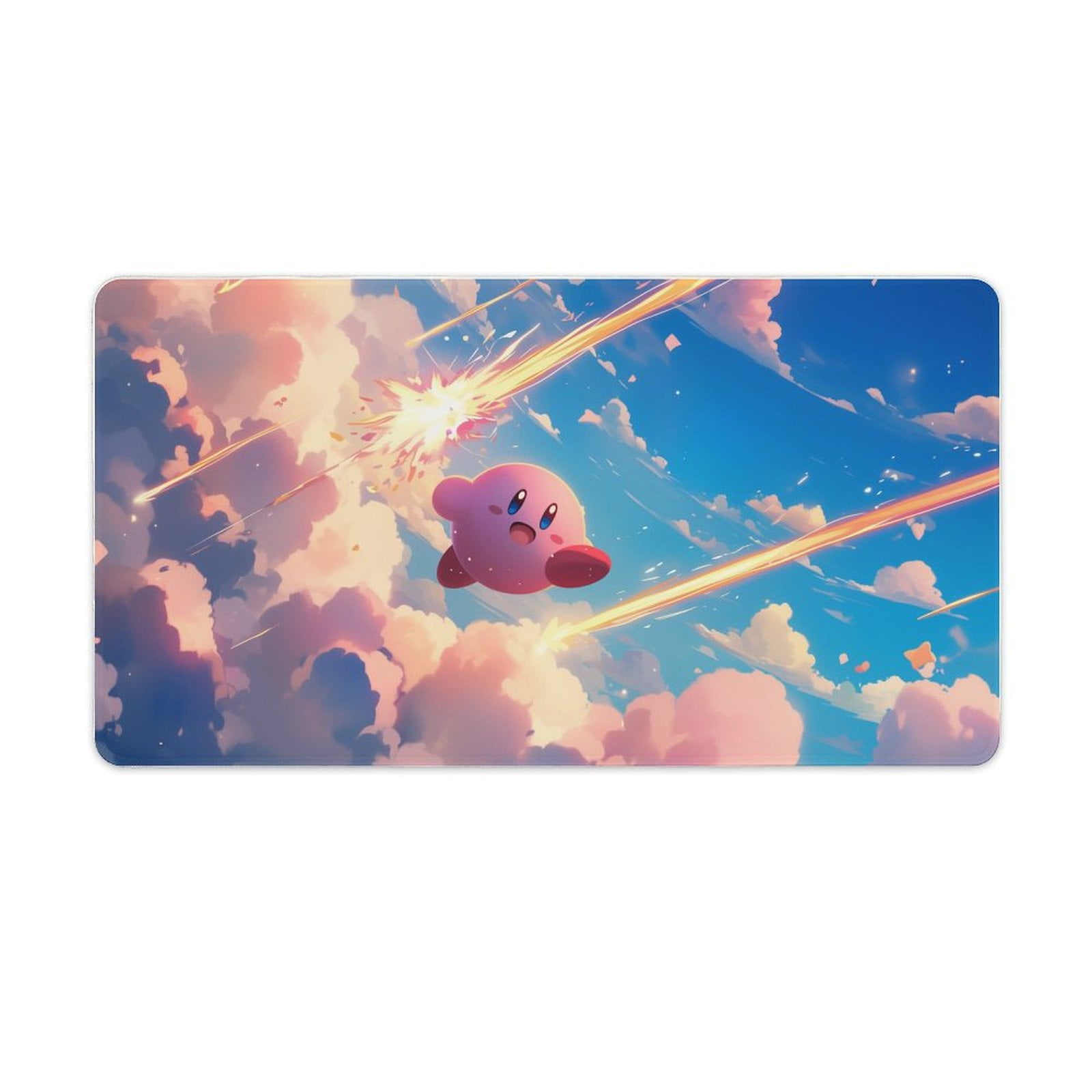 Kirby Mouse Pad No-sliped Large Mousepad Extended Gaming Desk Mat ...