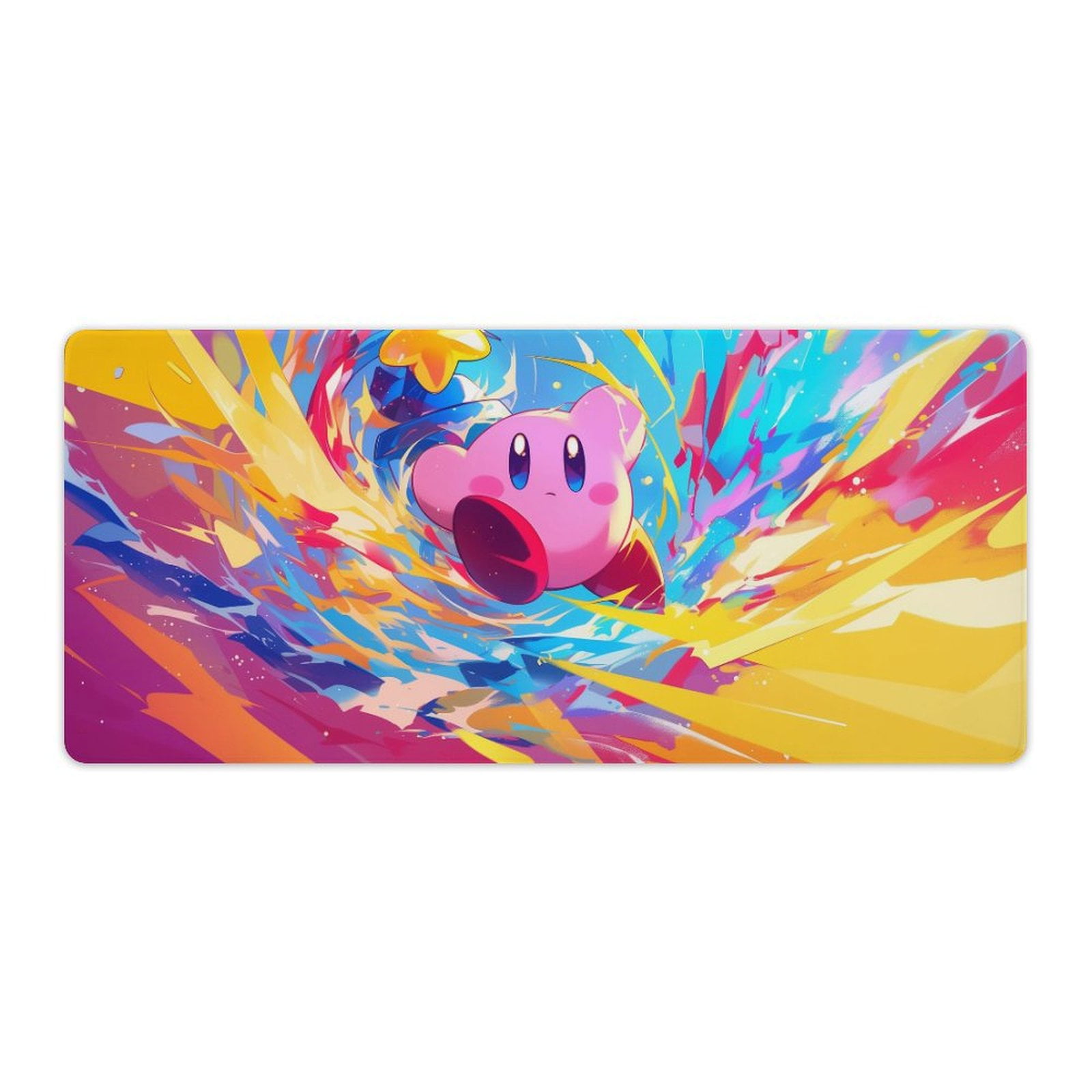 Kirby Mouse Pad No-sliped Large Mousepad Extended Gaming Desk Mat ...