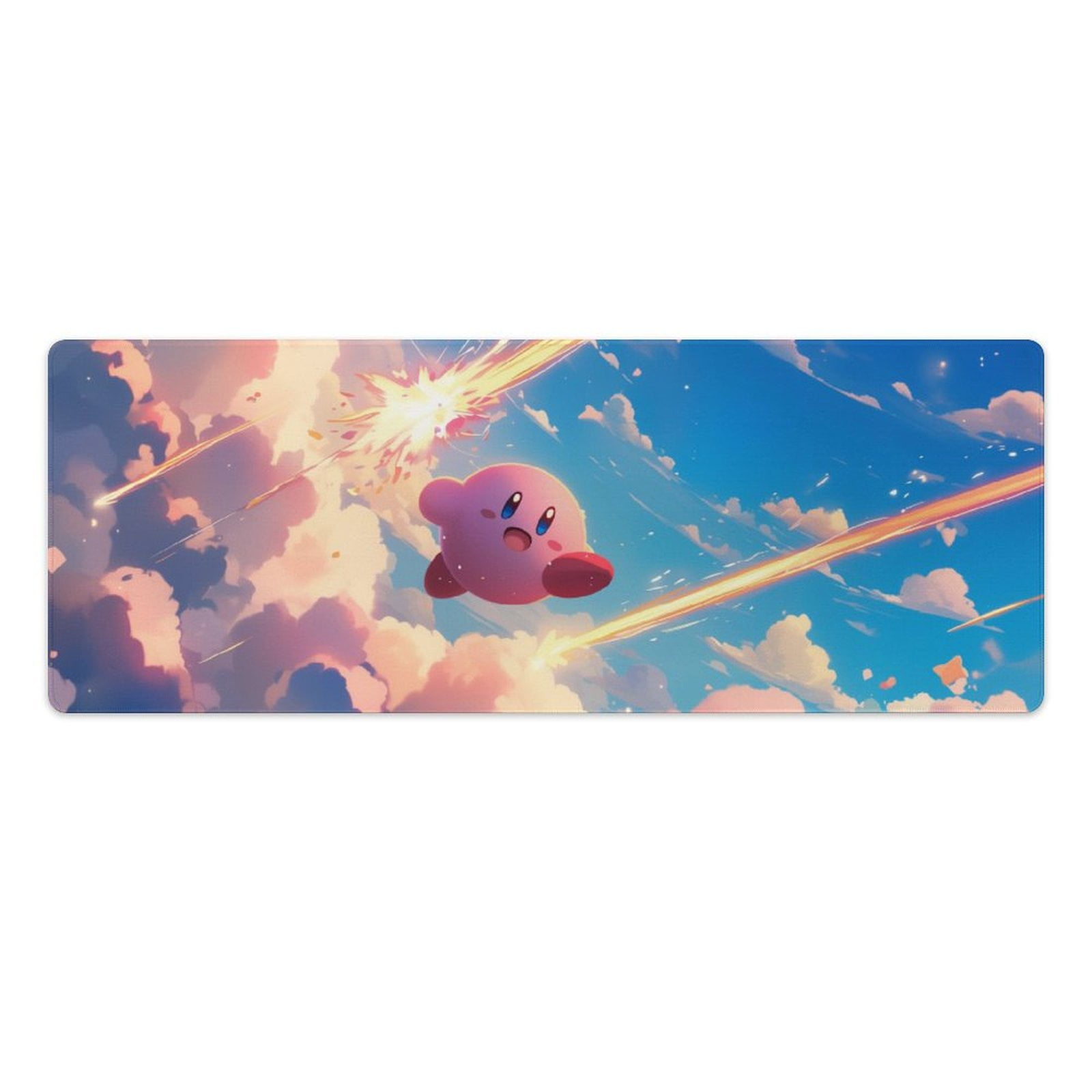 Kirby Mouse Pad No-sliped Large Mousepad Extended Gaming Desk Mat ...