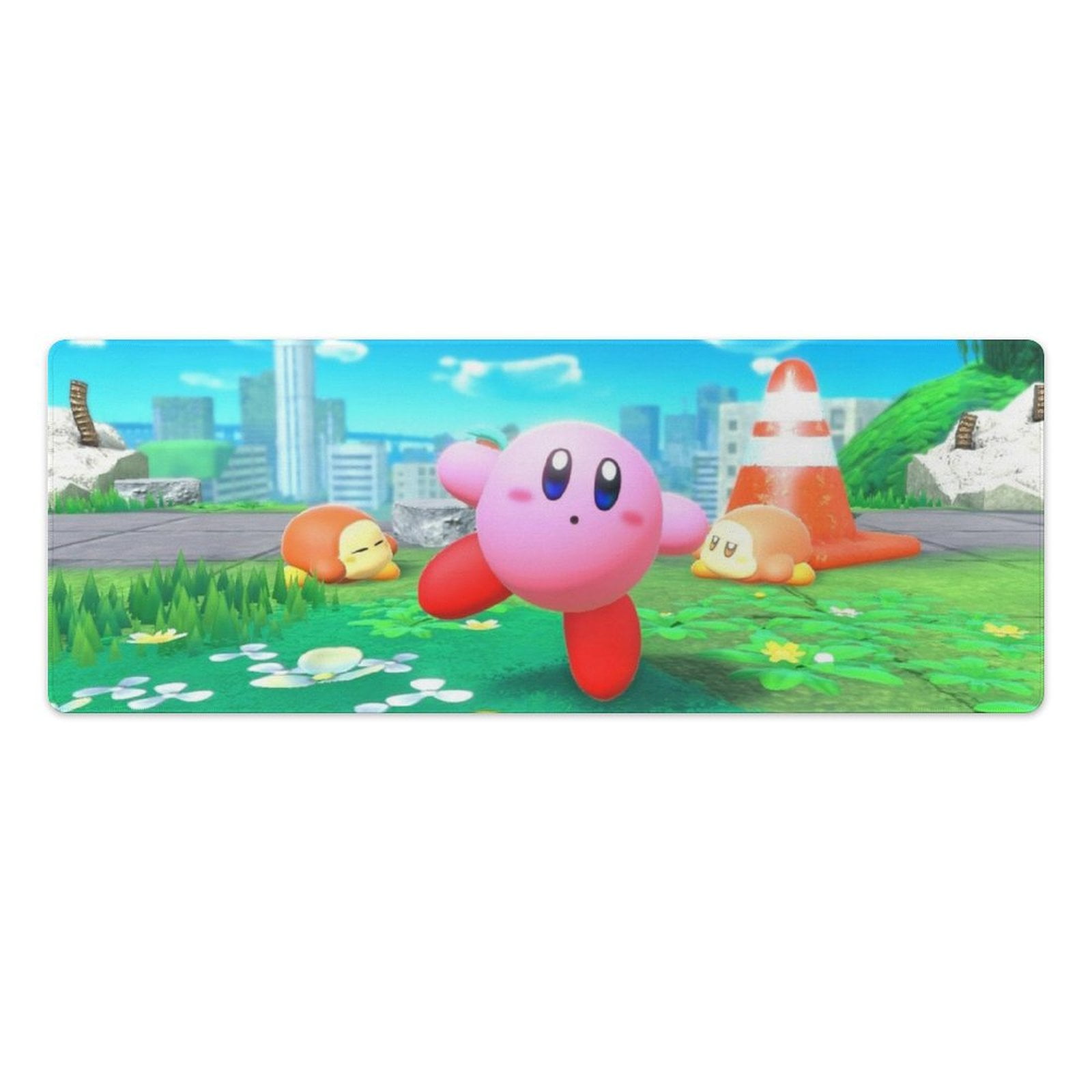 Kirby Mouse Pad No-sliped Large Mousepad Extended Gaming Desk Mat ...