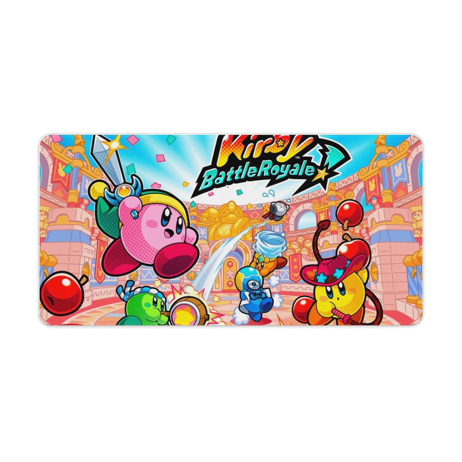 Kirby Mouse Pad No-sliped Large Mousepad Extended Gaming Desk Mat ...