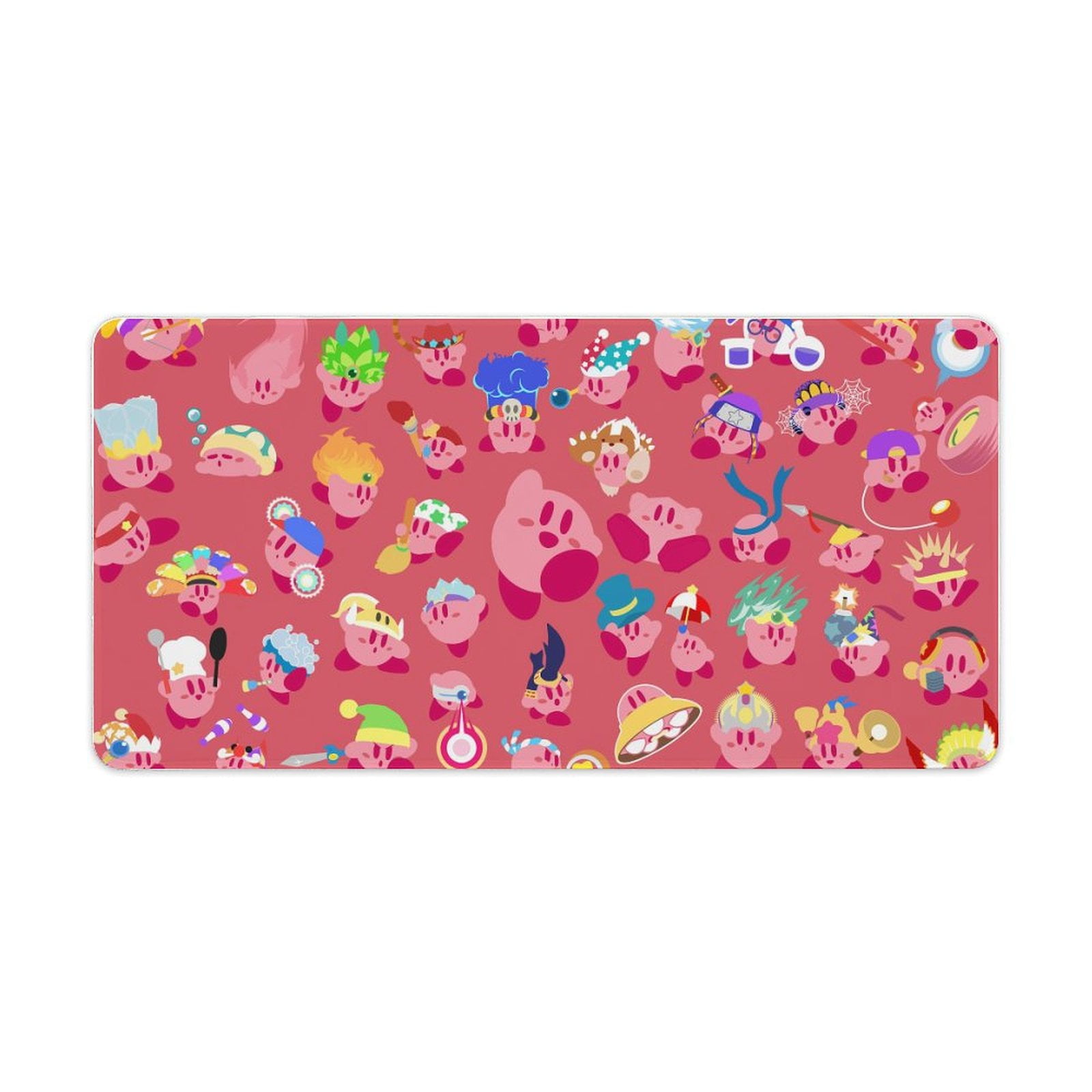 Kirby Mouse Pad No-sliped Large Mousepad Extended Gaming Desk Mat ...