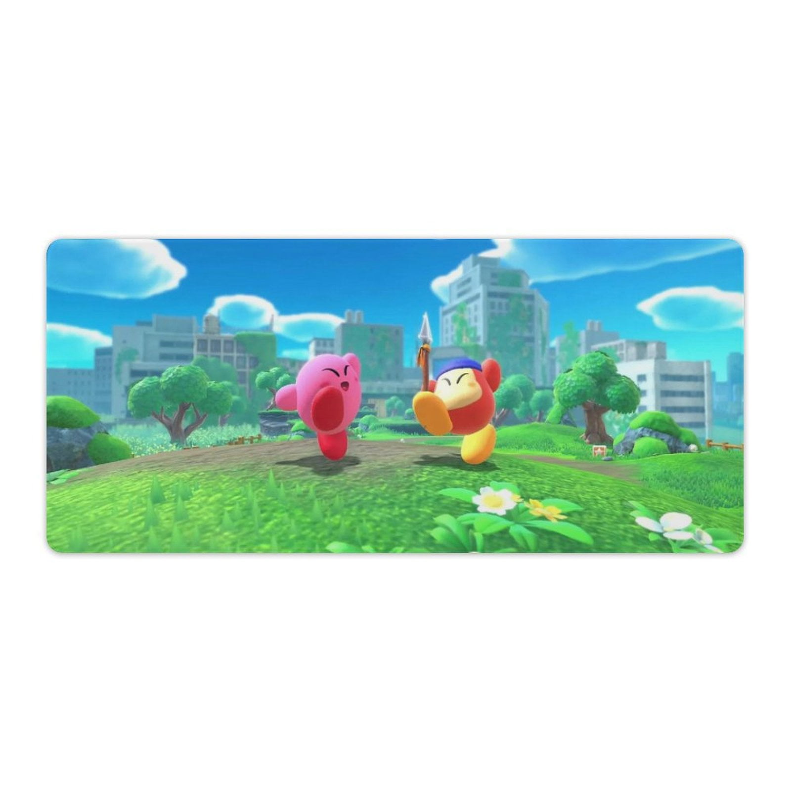 Kirby Mouse Pad No-sliped Large Mousepad Extended Gaming Desk Mat ...
