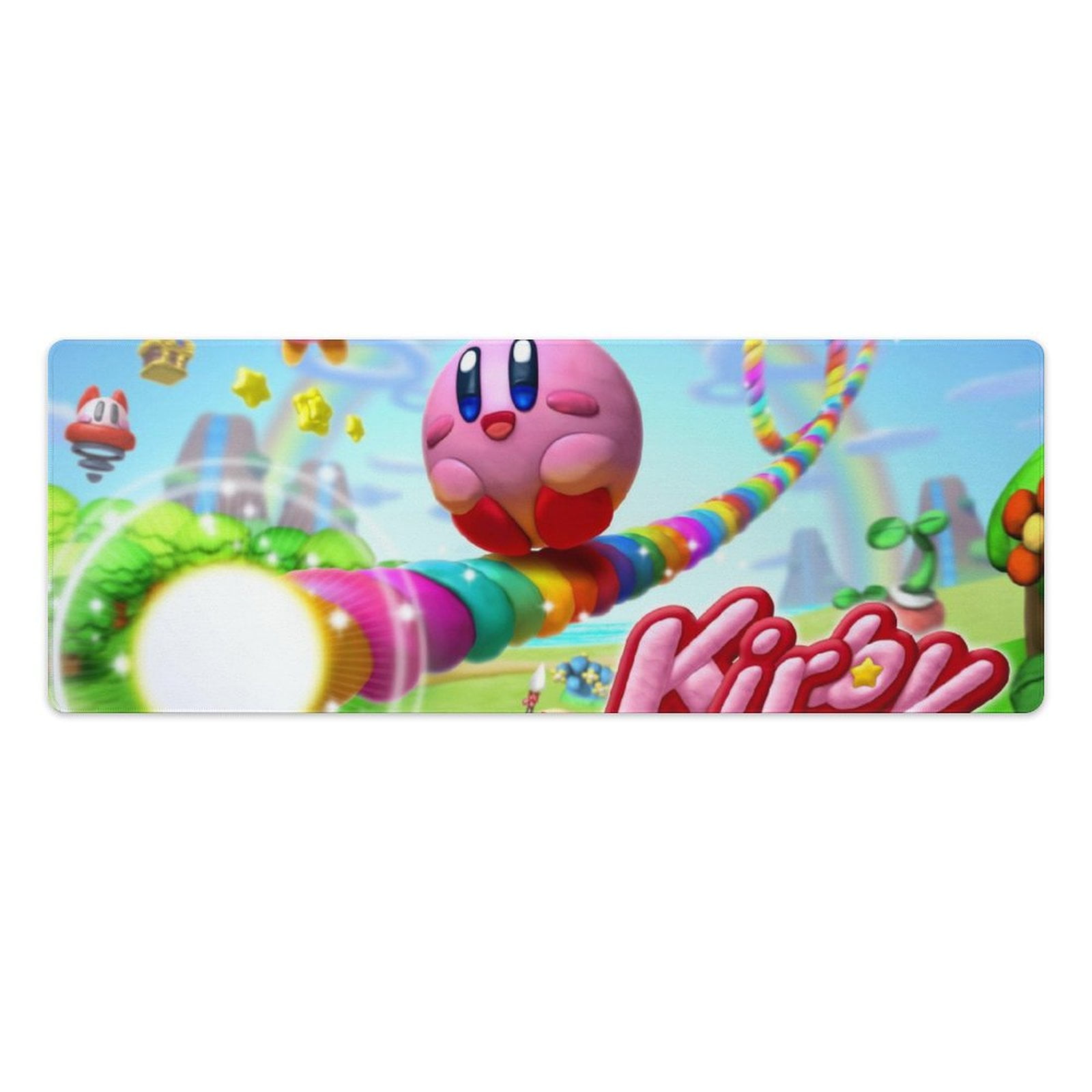 Kirby Mouse Pad No-sliped Large Mousepad Extended Gaming Desk Mat ...