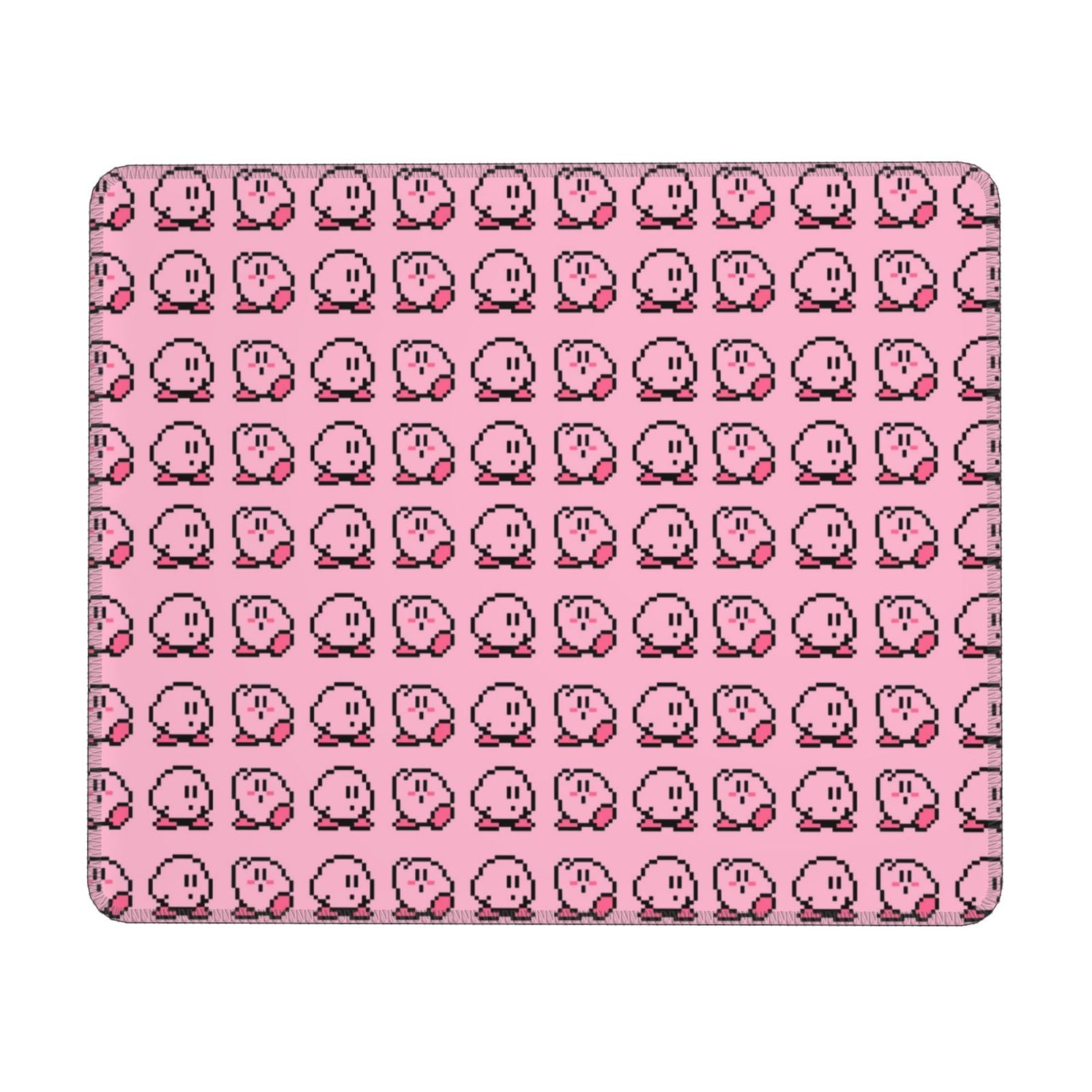 Kirby Mouse Pad,Small Gaming Mousepad,Non-Slip Rubber Base And Stitched ...