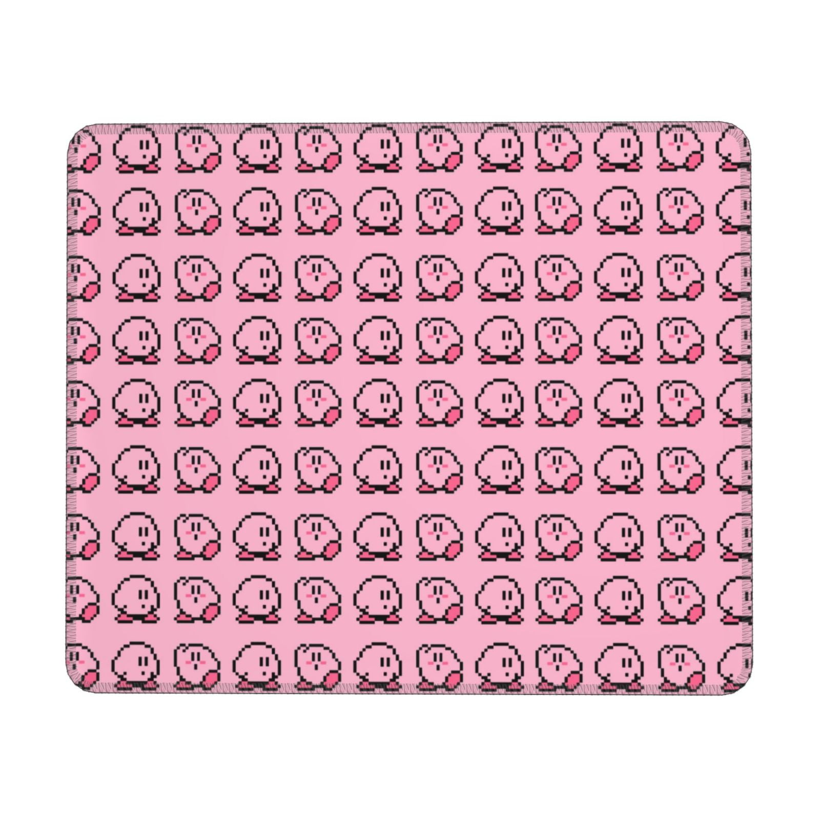 Kirby Mouse Pad,Small Gaming Mousepad,Non-Slip Rubber Base And Stitched ...