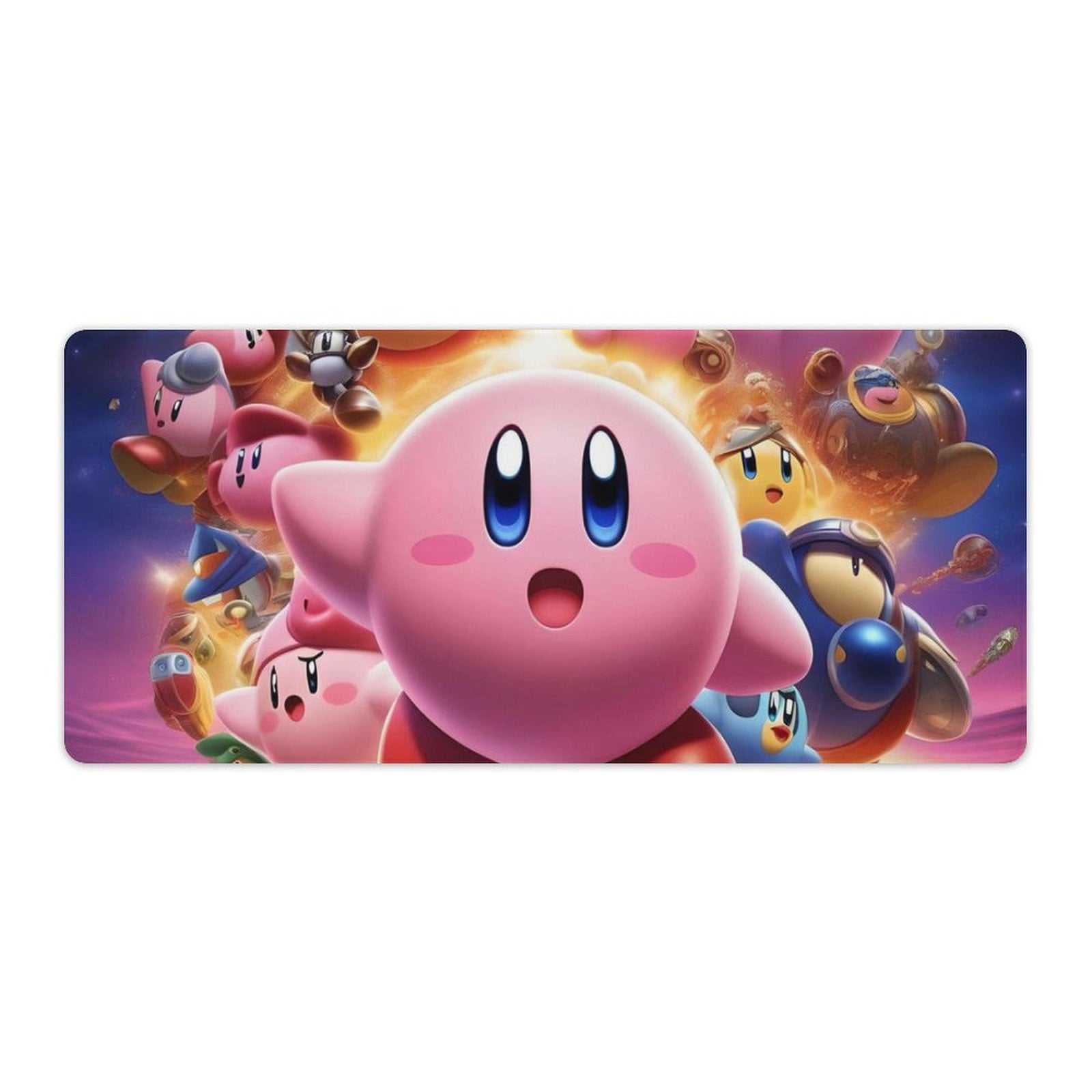 Kirby Movie Cartoon Mouse Pad No-sliped Large Mousepad Extended Gaming ...