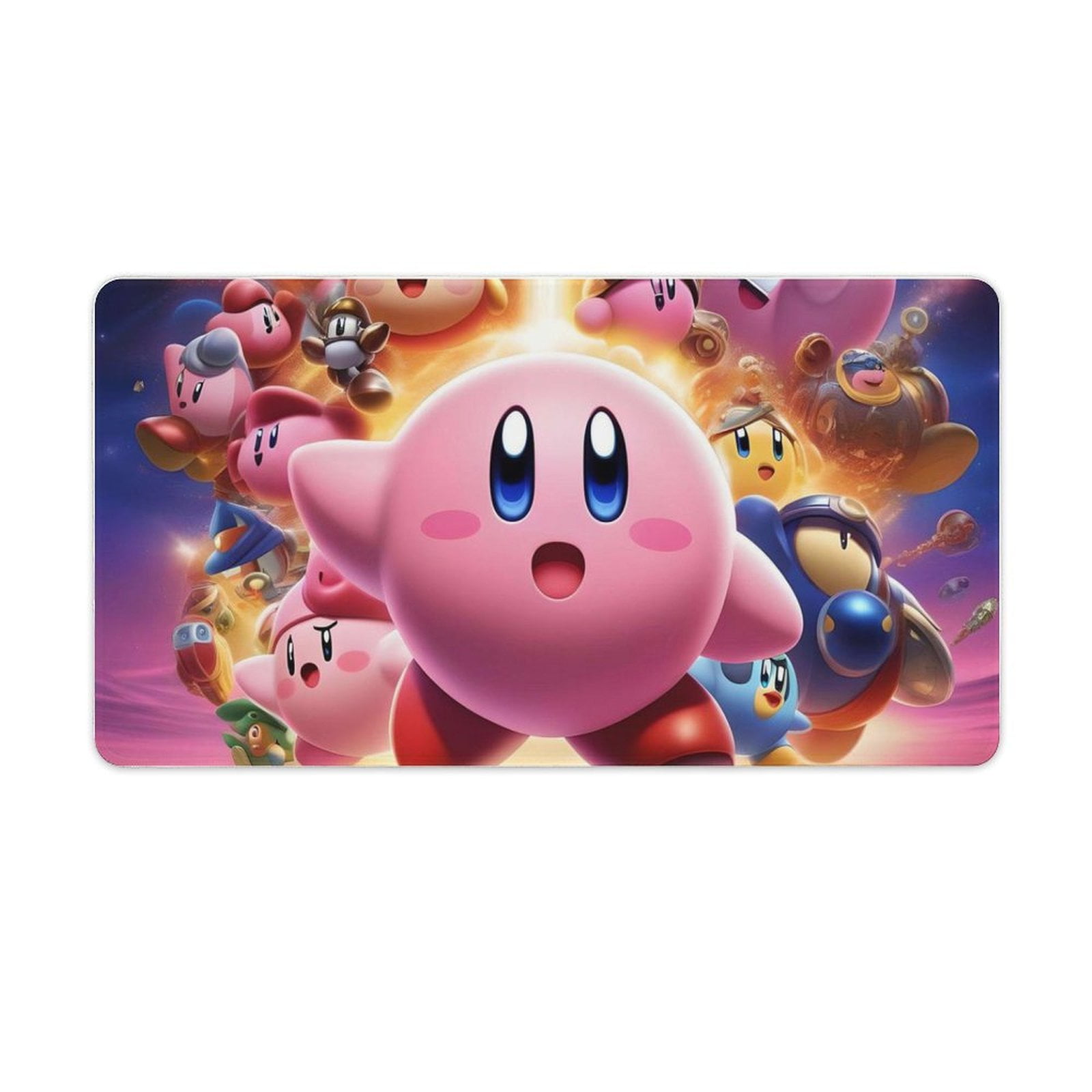 Kirby Movie Cartoon Mouse Pad No-sliped Large Mousepad Extended Gaming ...
