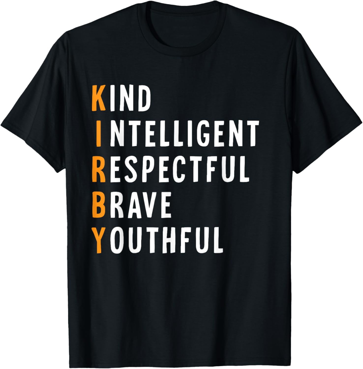 Kirby Name Definition Meaning Funny Birthday T-Shirt - Walmart.com