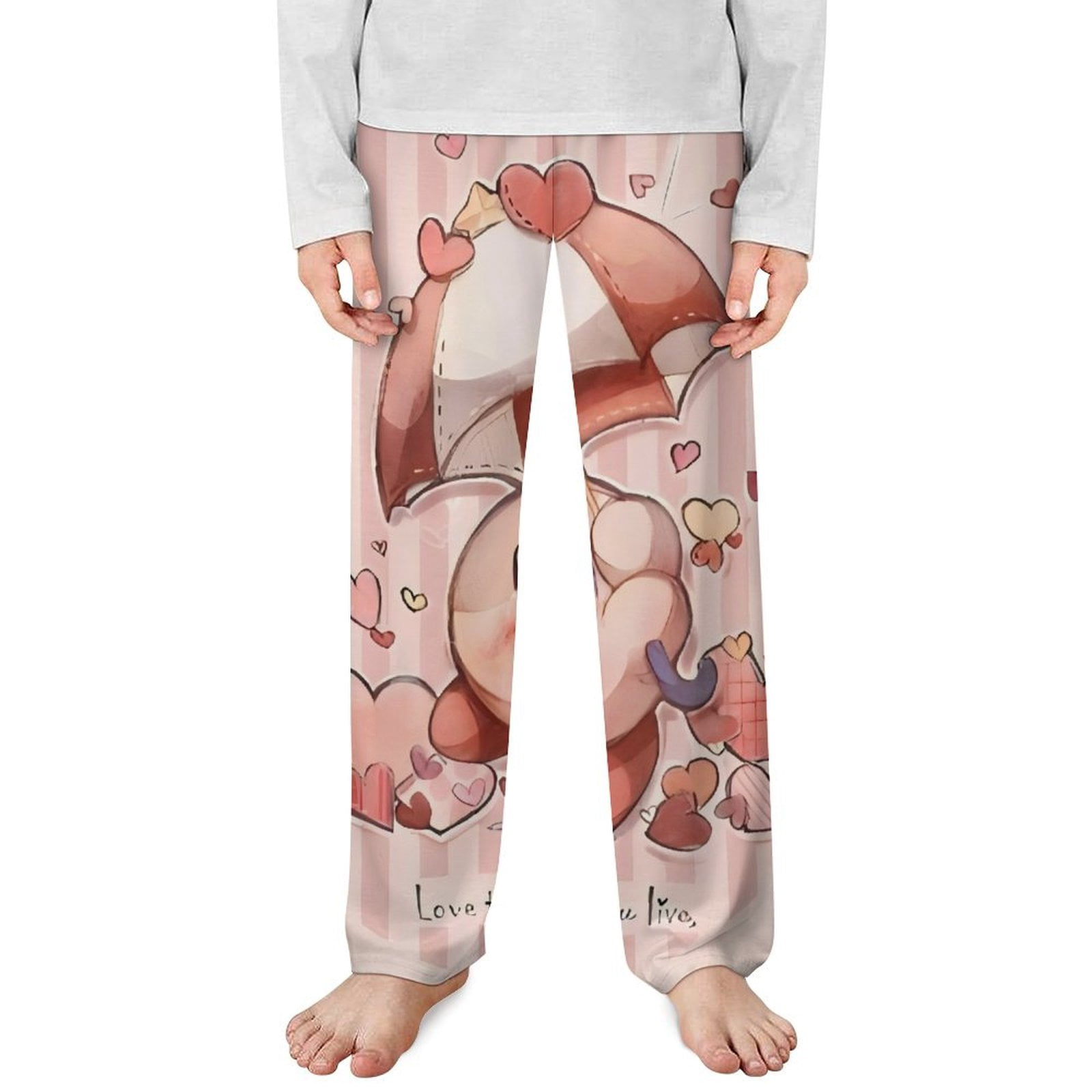 Kirby Pajama Pants for Gils Boys Kids Cute Sleep Bottoms Kirby Merch ...