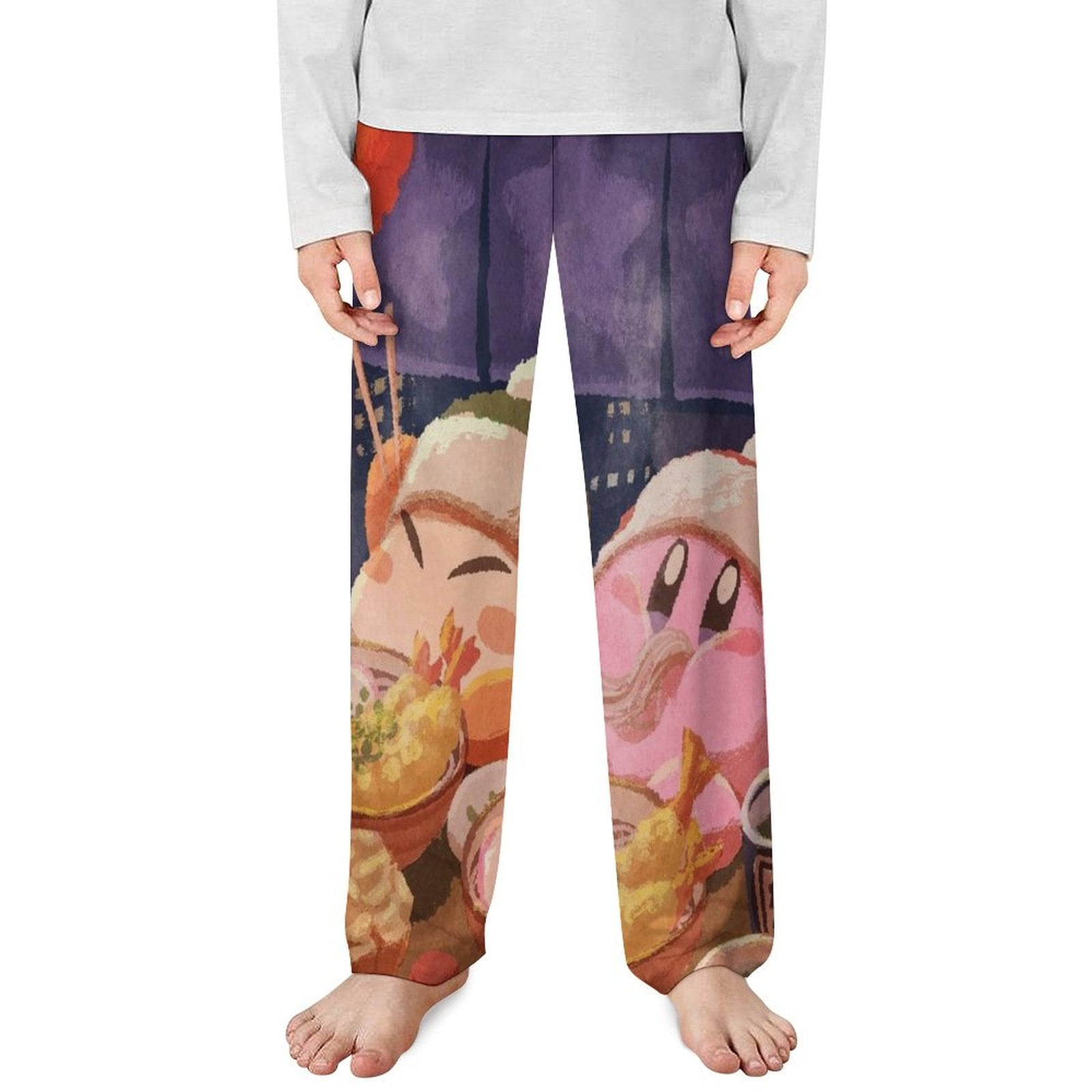 Kirby Pajama Pants for Gils Boys Kids Cute Sleep Bottoms Kirby Merch ...