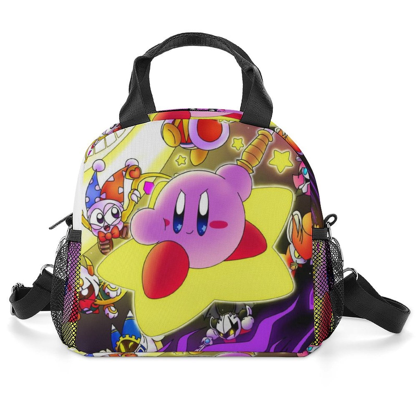 Kirby Player Insulated Lunch Bag Portable Lunch Box Thermal Cooler Tote ...