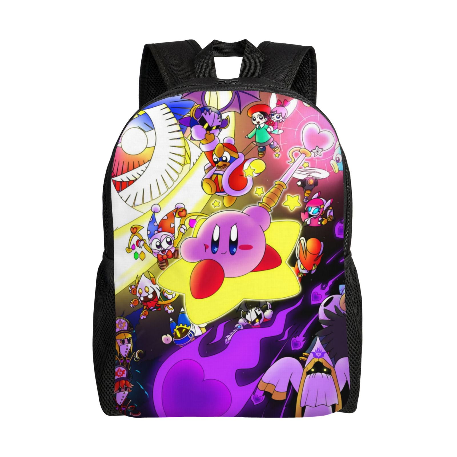 Kirby Player Laptop Backpack Lightweight Basic Unisex Daypack School ...