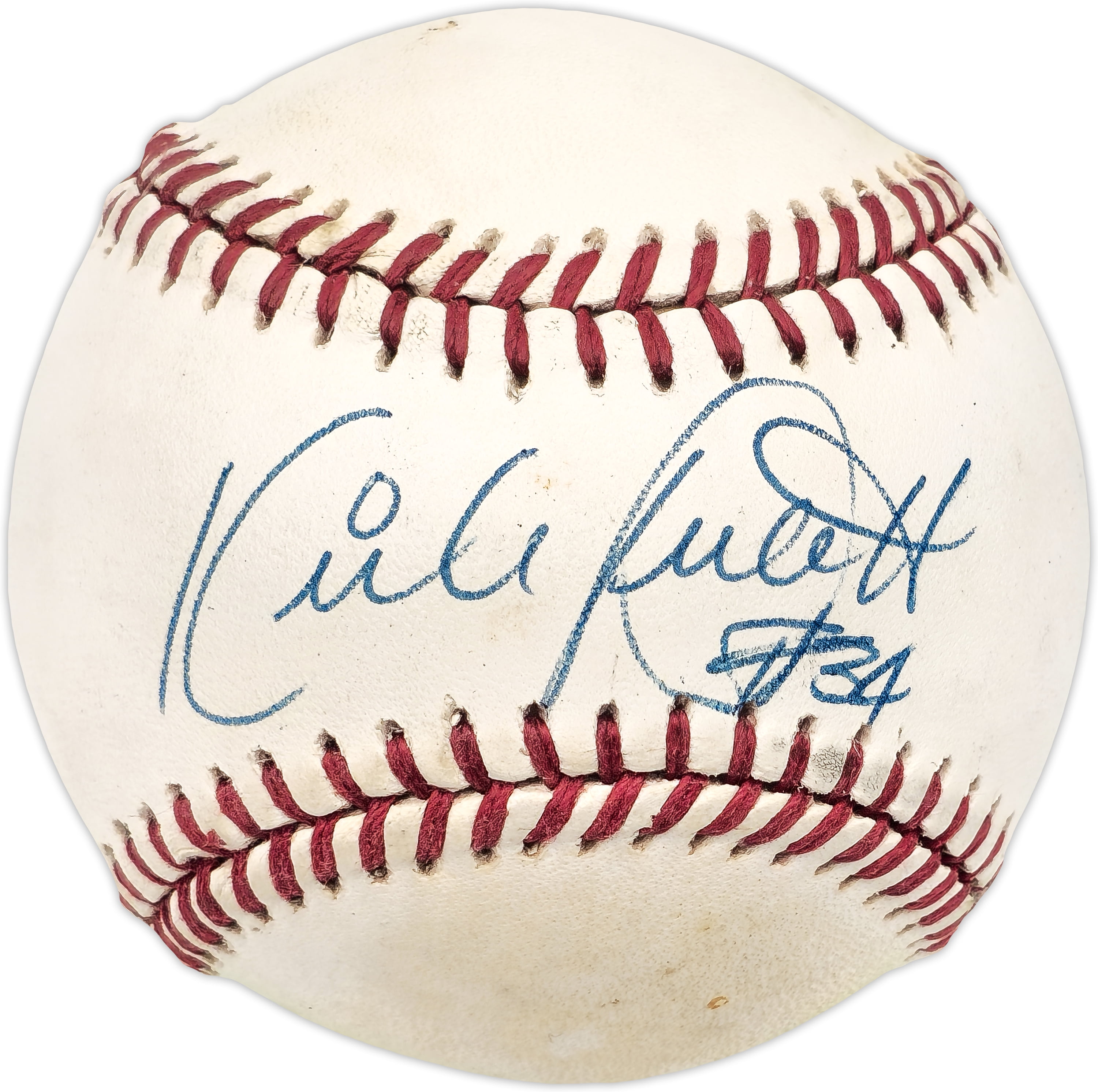 Kirby Puckett Autographed Official AL Baseball Minnesota Twins "#34 ...