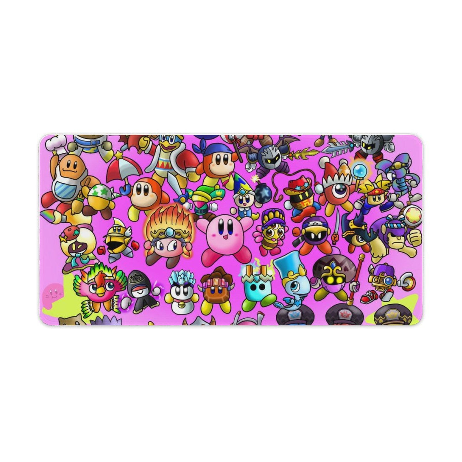 Kirby Star Allies Game Mouse Pad No-sliped Large Mousepad Extended ...