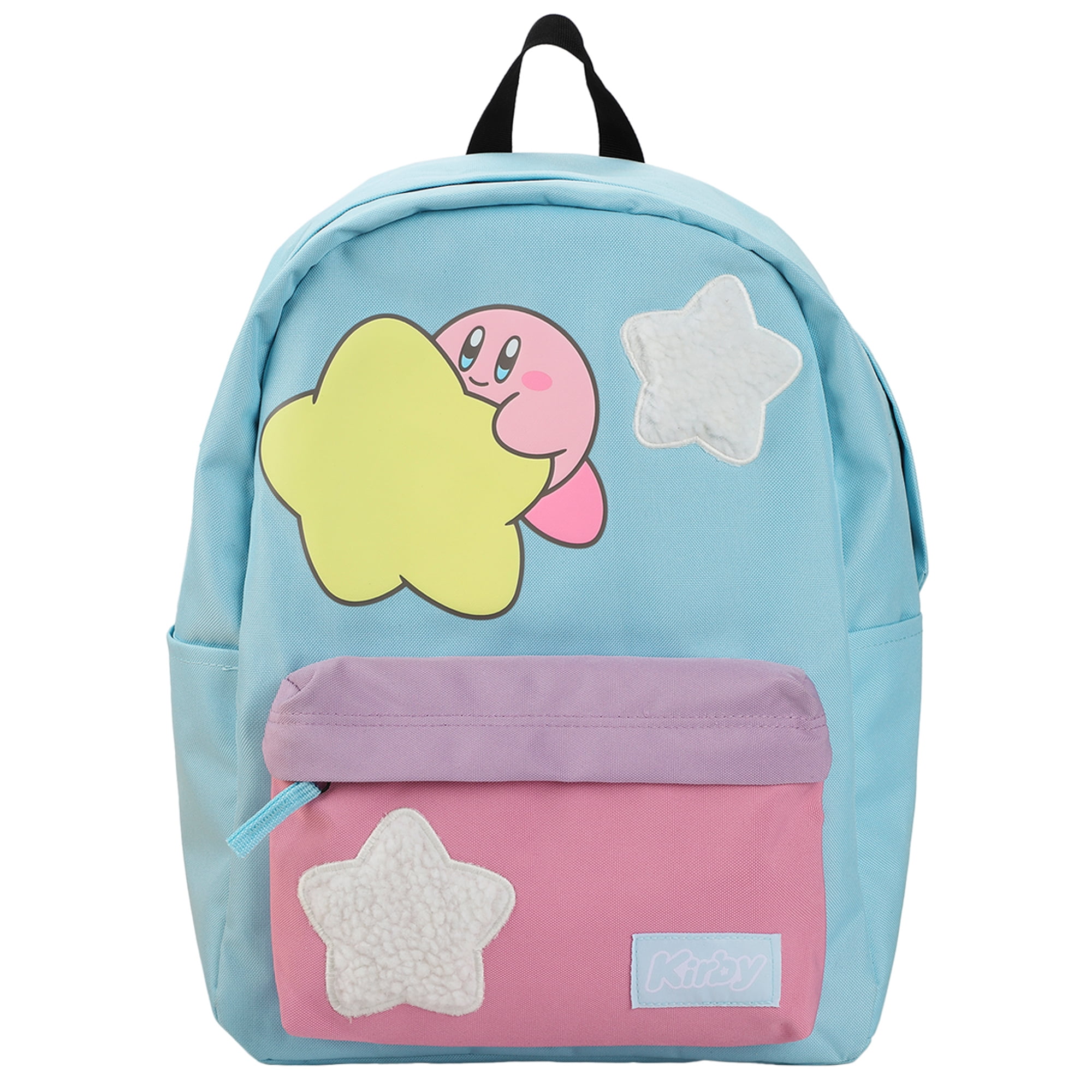 Kirby Stars 17" Pink & Blue adult Backpack - Walmart.com