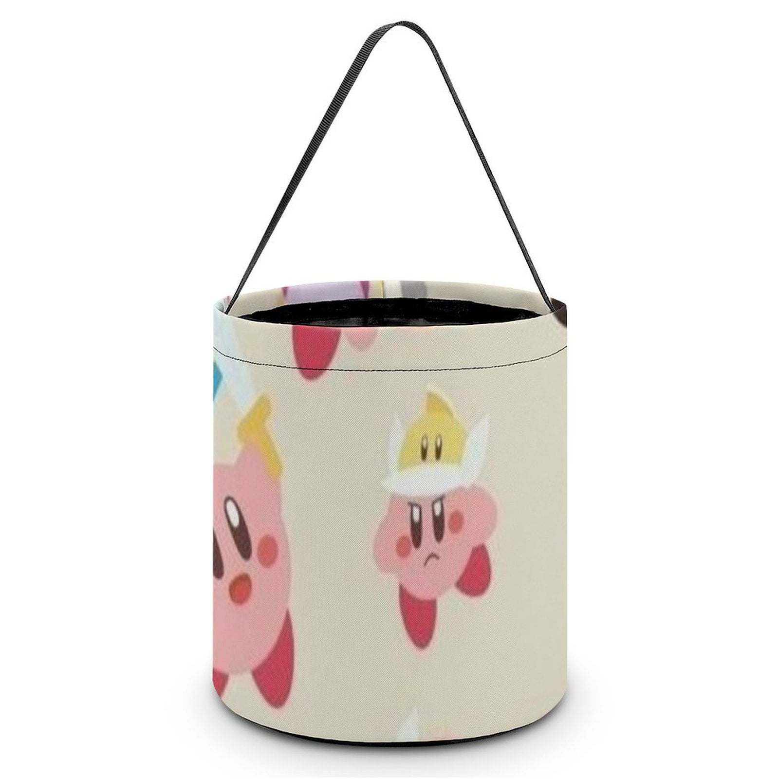 Kirby Tote Bag Halloween Tote Candy Bag Gift Bucket Kids Candy Bucket ...
