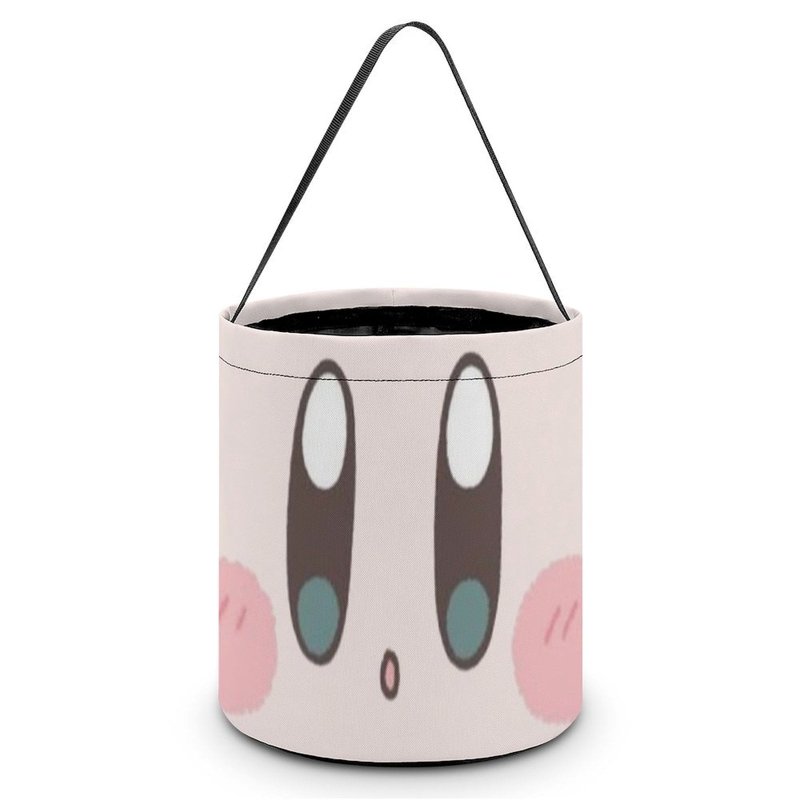 Kirby Tote Bag Halloween Tote Candy Bag Gift Bucket Kids Candy Bucket ...