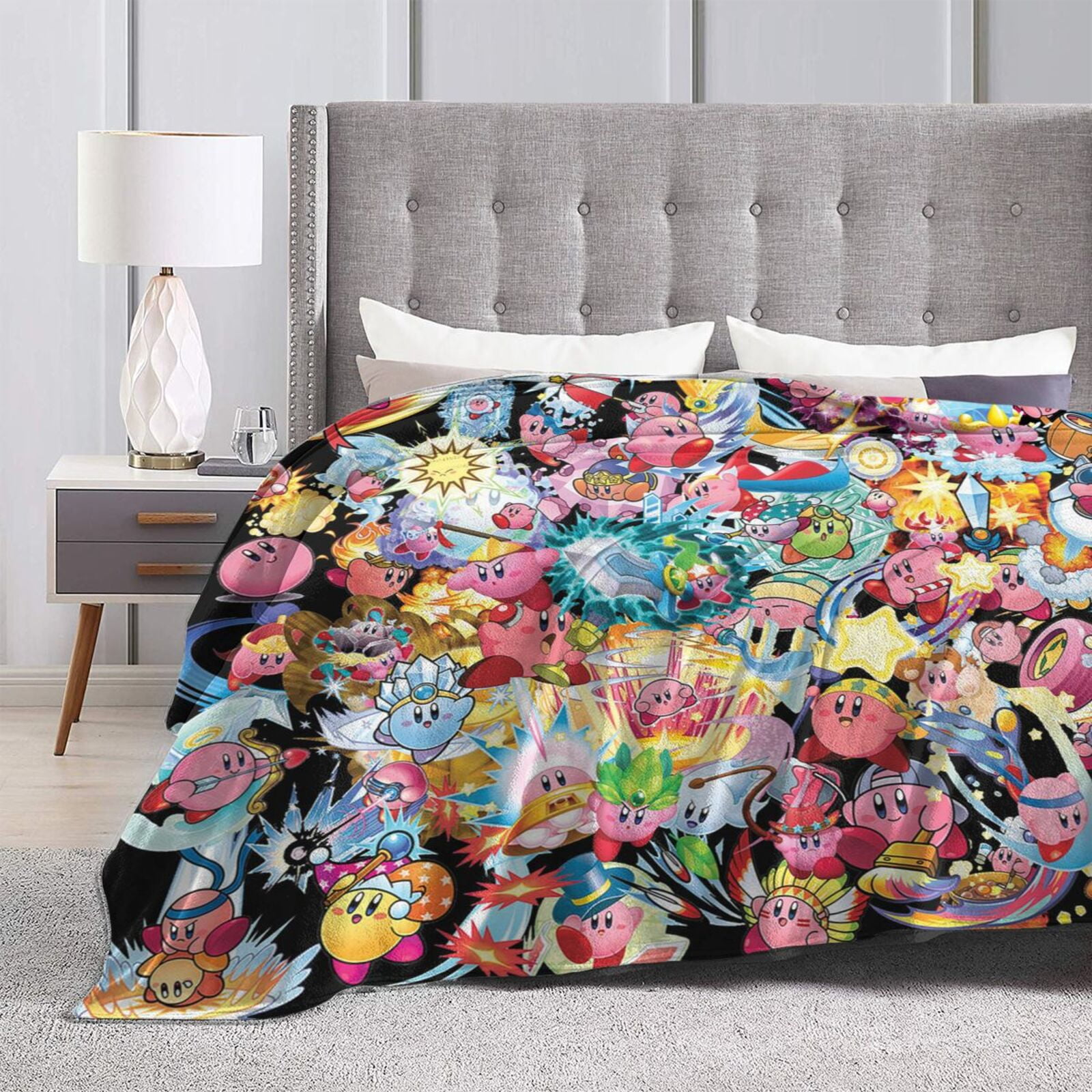 Kirby Ultra-Soft Micro Fleece Blanket Cozy Blanket Thick Warm Plush ...